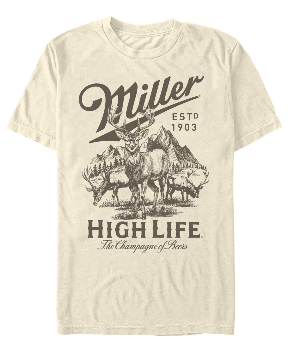 Click here for Fifth Sun MensÂ Miller Miller Field Deer T-Shirt -... prices