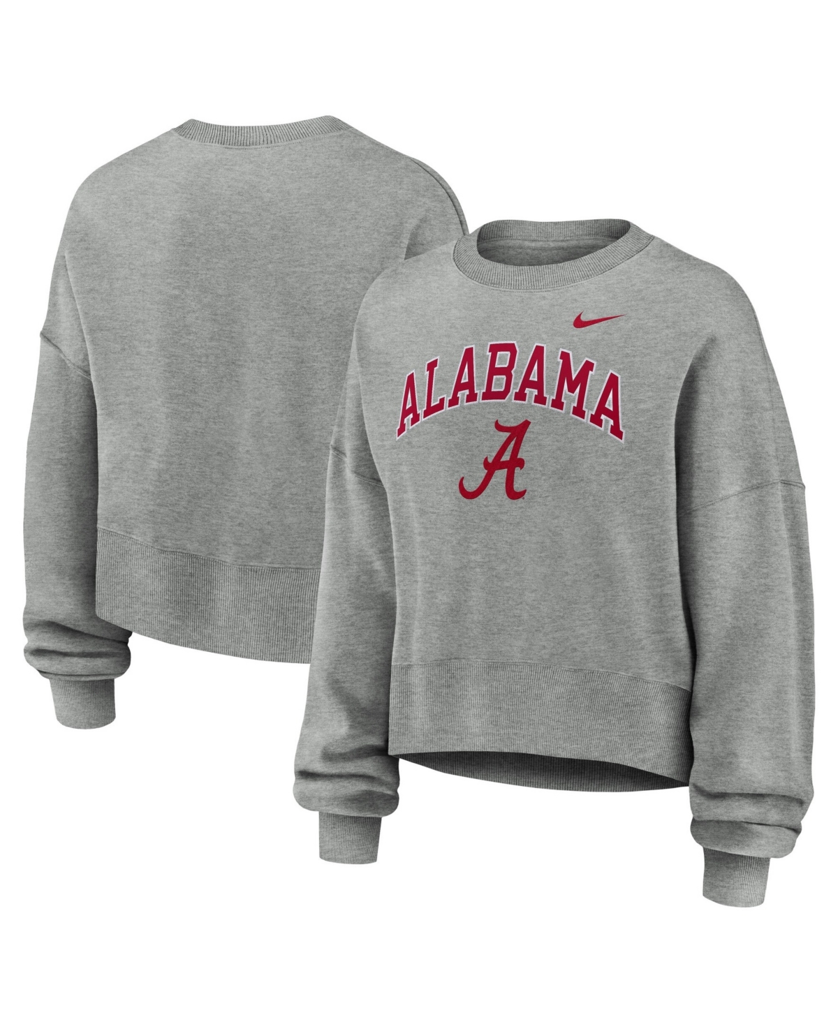 Click here for Nike Womens Heather Gray Alabama Crimson Tide Over... prices