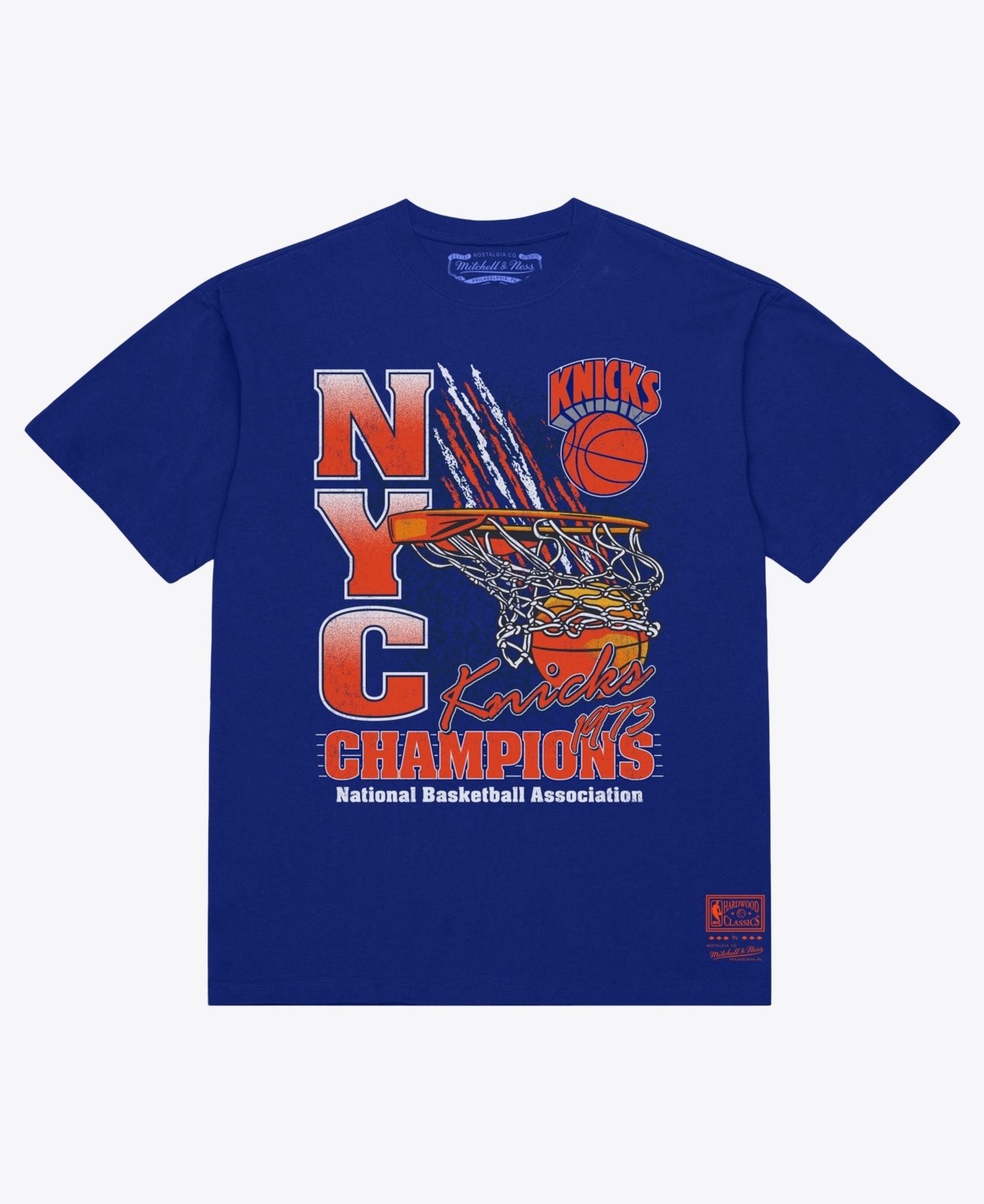 Click here for Mitchell & Ness Mens Blue New York Knicks 1973 Nba... prices