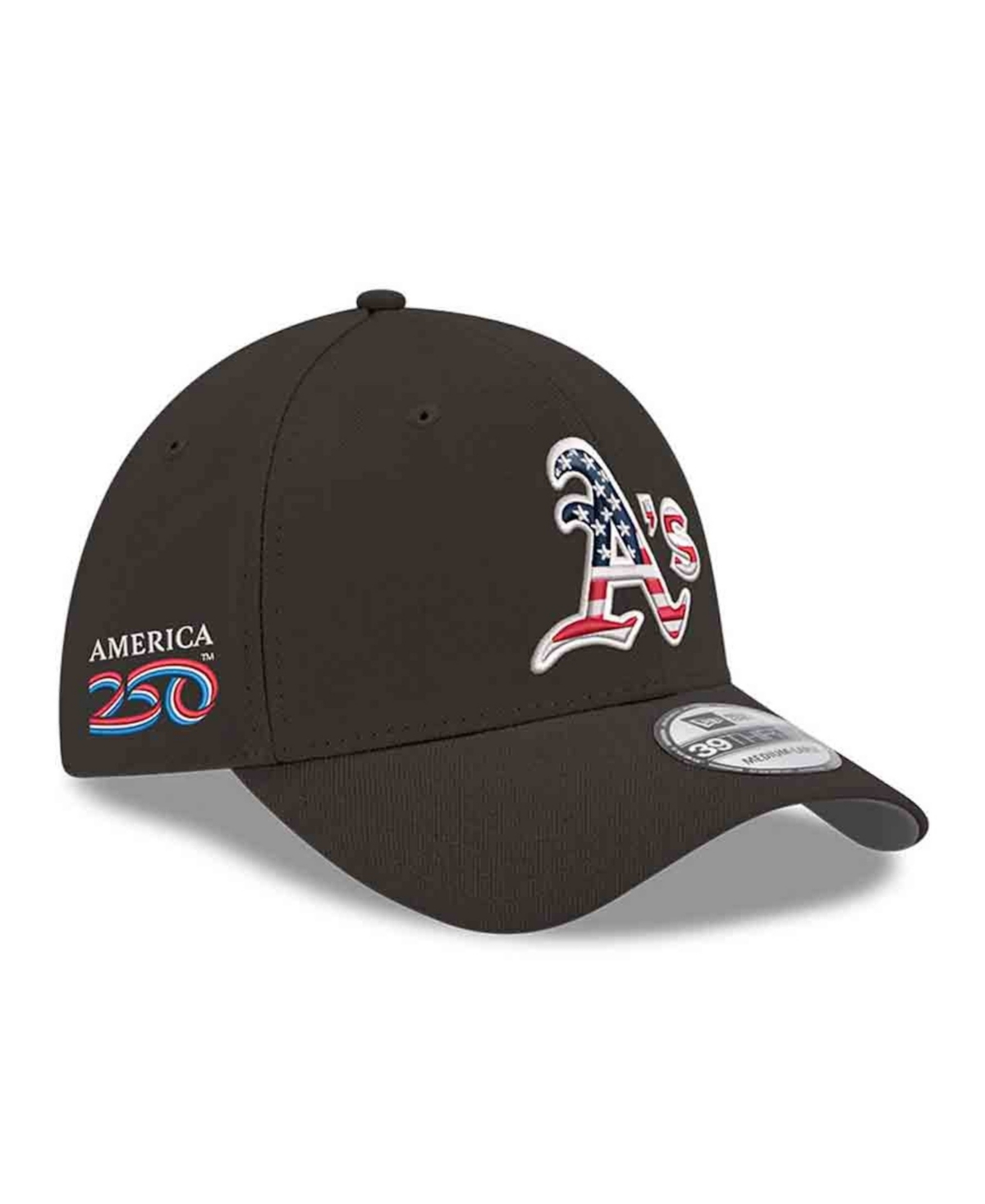 Click here for New Era Mens Black Athletics America 250 39THIRTY... prices