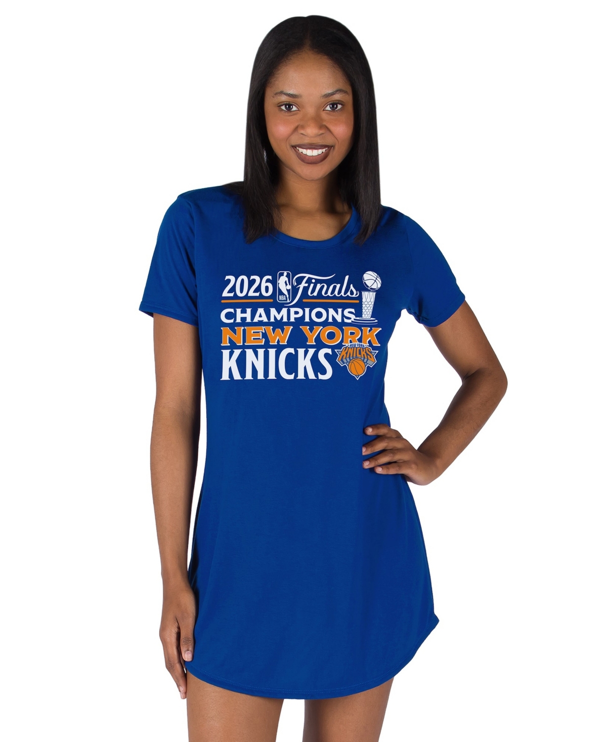 Click here for Concepts Sport Womens Blue New York Knicks 2026 Nb... prices