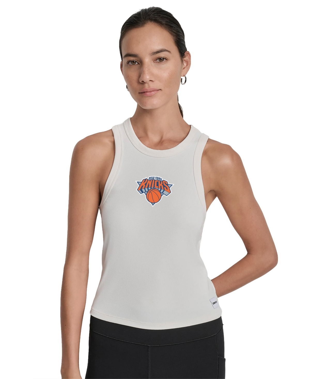 Click here for Dkny Womens White New York Knicks Hudson Rib High... prices