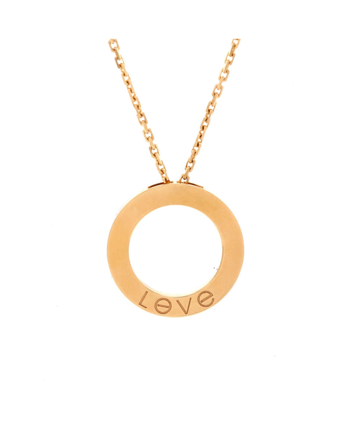 Click here for Pre-Owned Cartier Love Pendant Necklace - 18k yell... prices