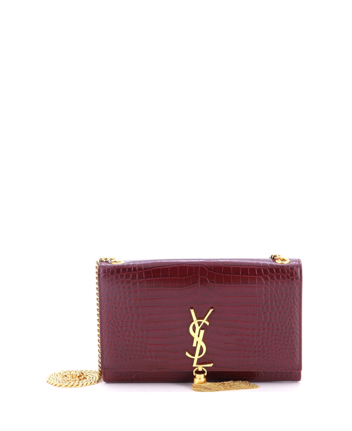 Click here for Pre-Owned Saint Laurent Medium Classic Monogram Ta... prices