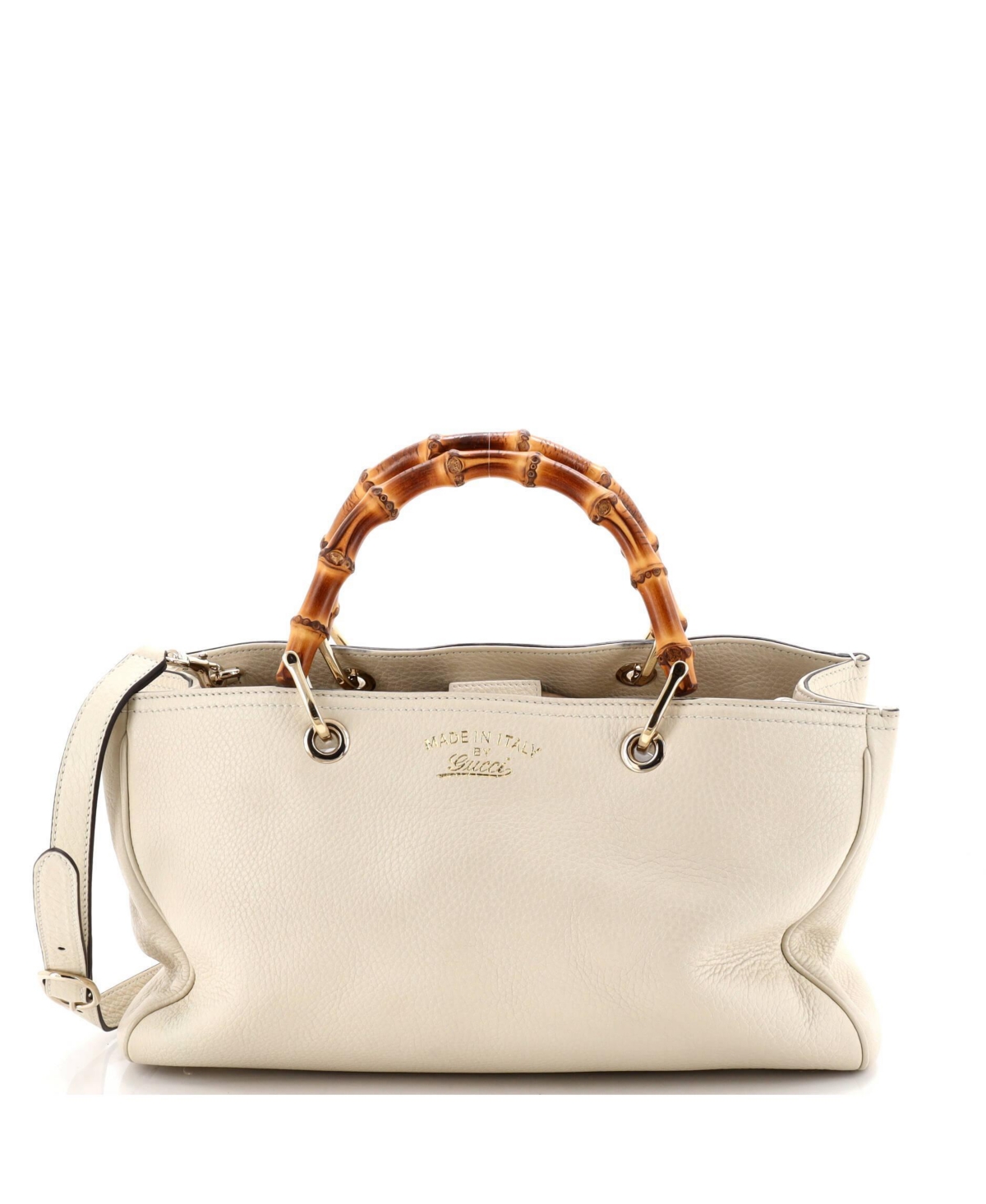 Click here for Pre-Owned Gucci Medium Bamboo Shopper Tote Leather... prices