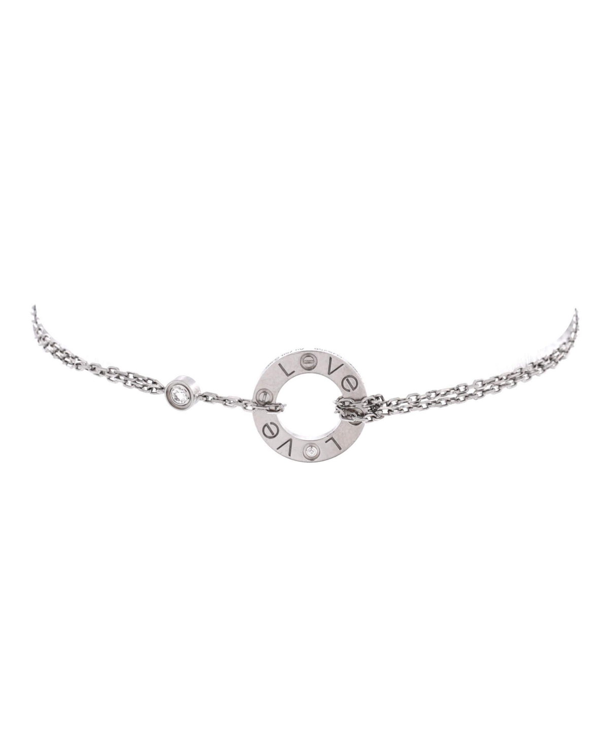 Click here for Pre-Owned Cartier 2 Diamonds Love Bracelet - 18k w... prices