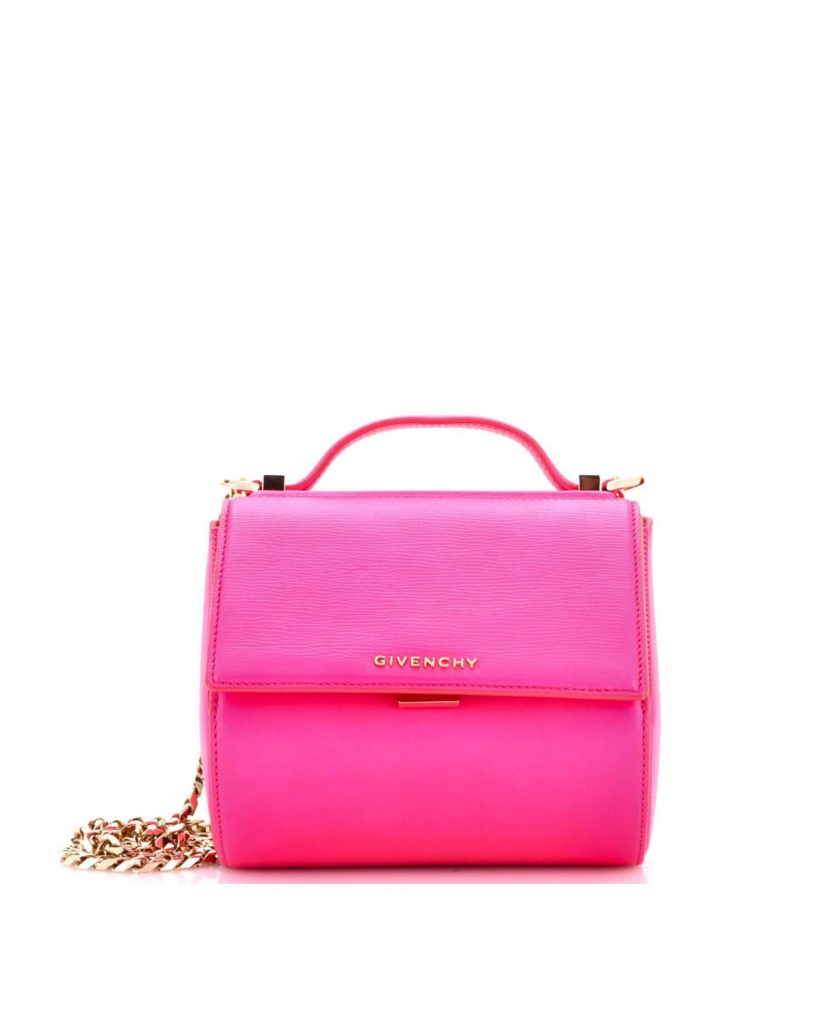 Click here for Pre-Owned Givenchy Mini Chain Pandora Box Bag Leat... prices