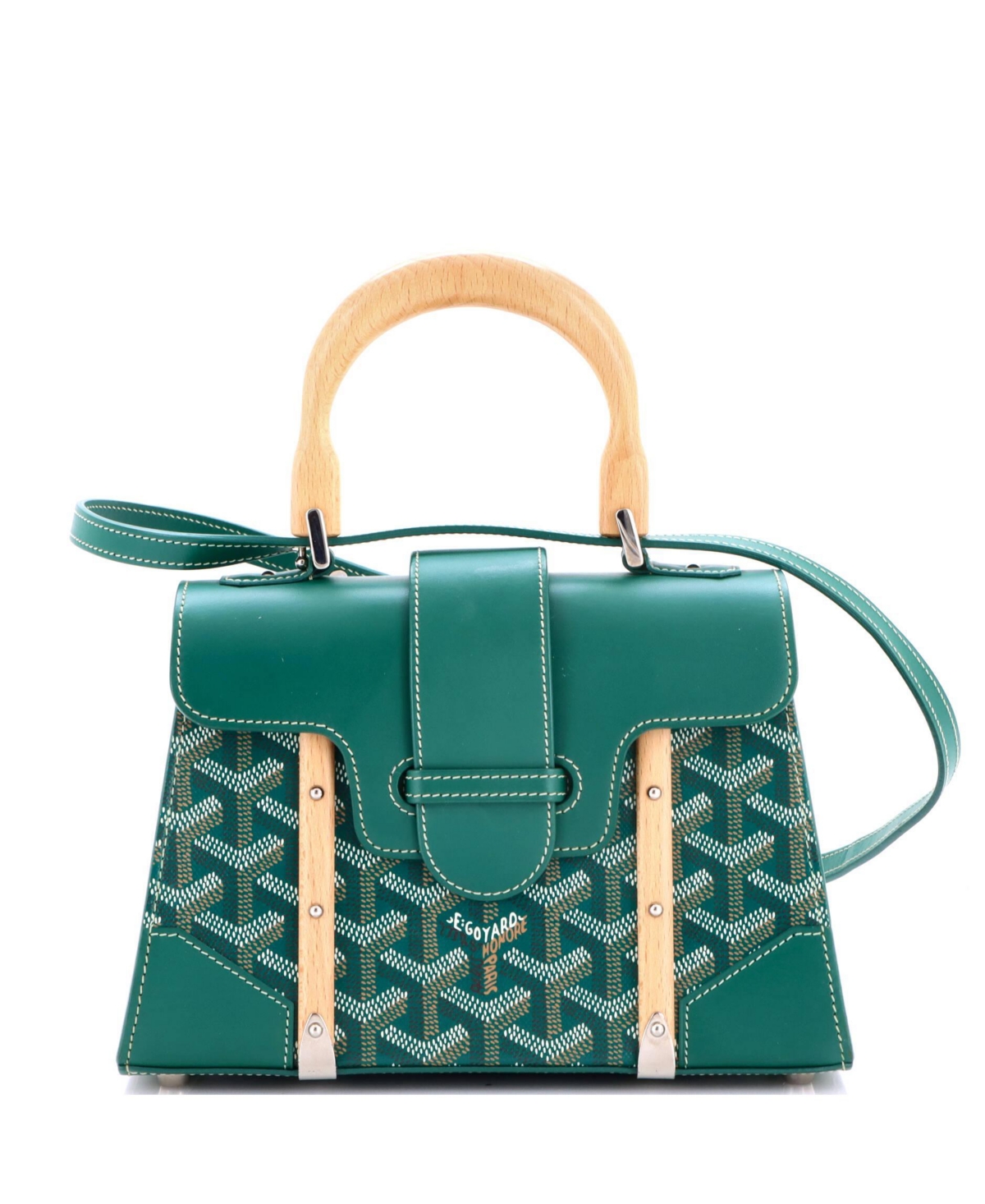 Click here for Pre-Owned Goyard Mini Structured Saigon Top Handle... prices