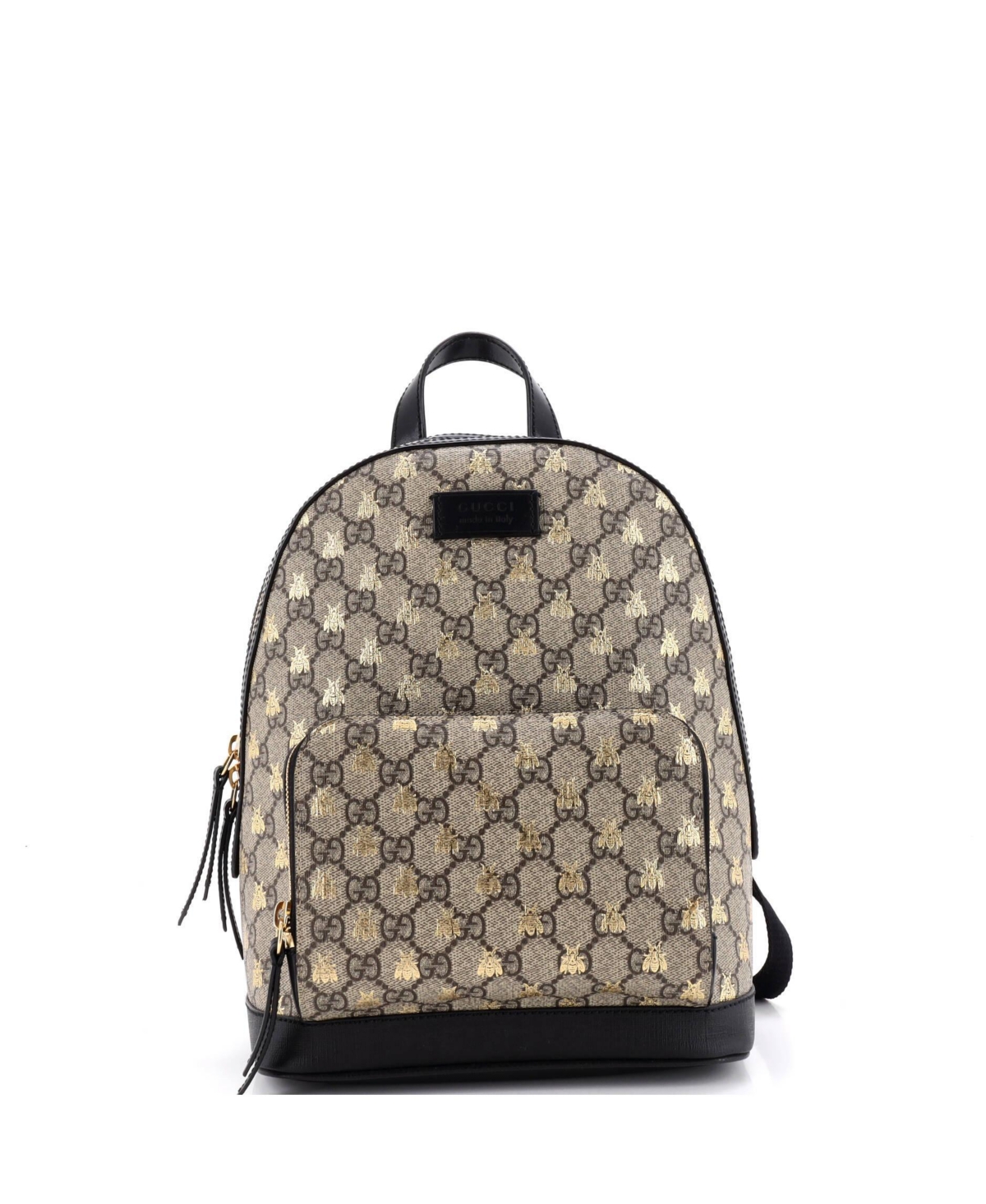 Click here for Pre-Owned Gucci Small Zip Pocket Backpack Printed... prices
