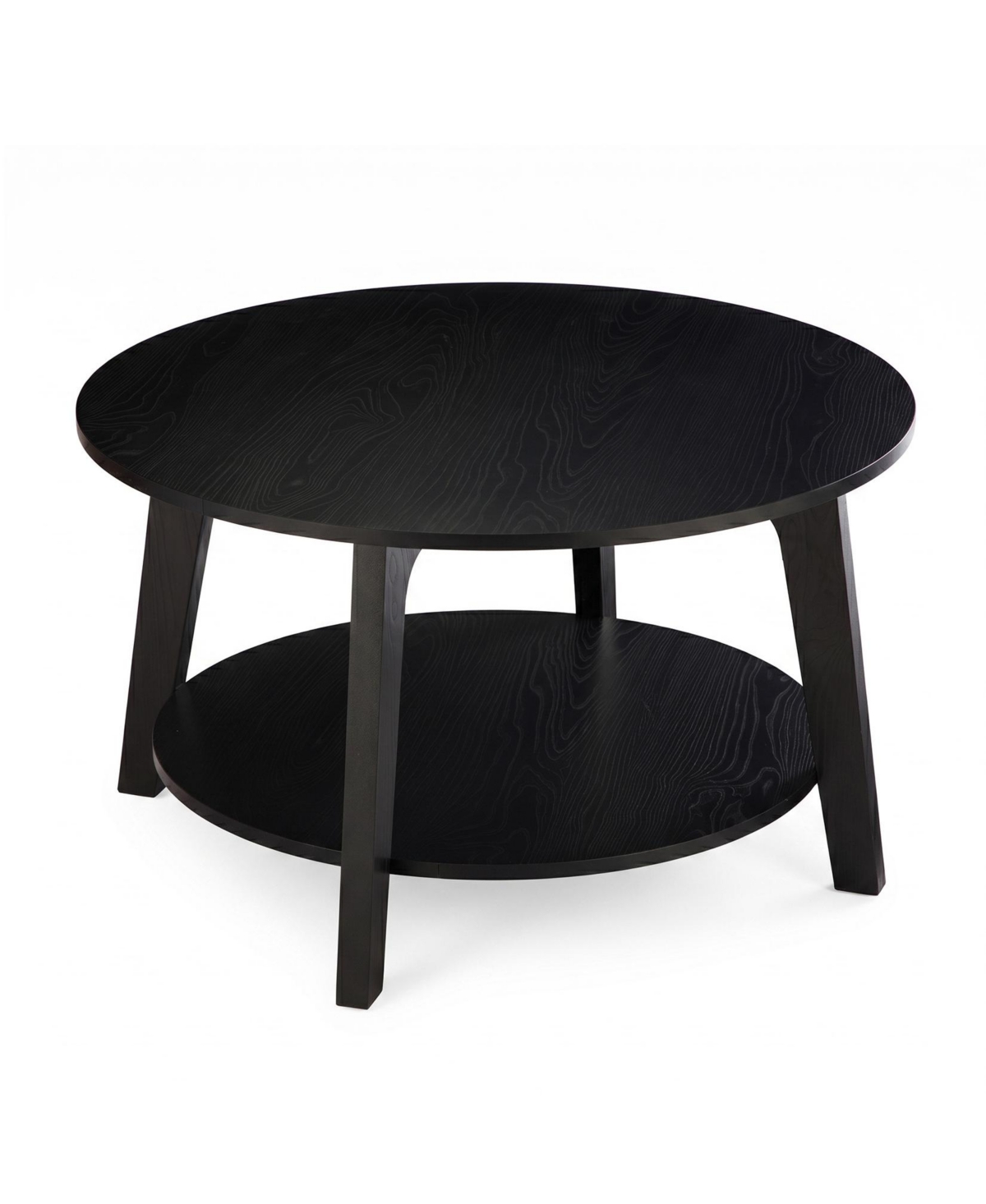 Click here for gaomon Round Coffee Table with Storage  2-Tier Mod... prices