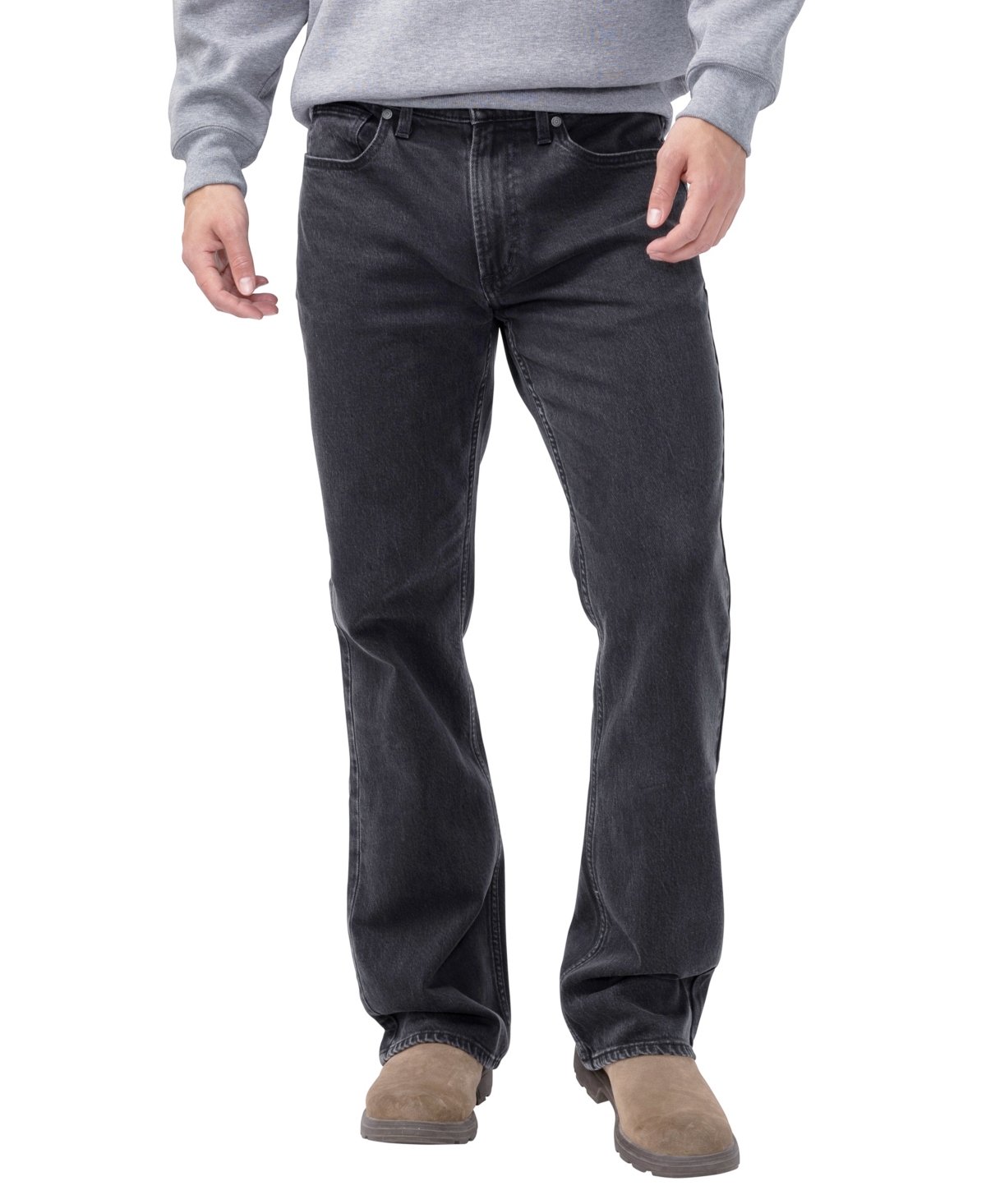 Click here for Silver Jeans Co. Mens Craig Bootcut Jeans - Black prices