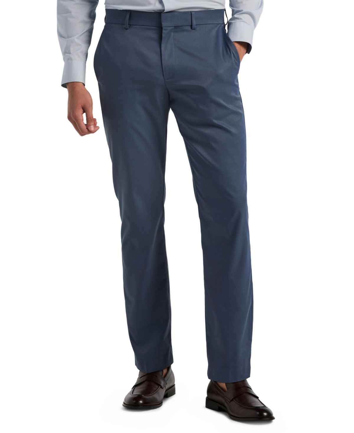 Click here for Perry Ellis Portfolio Mens Flat Front Modern-Fit D... prices