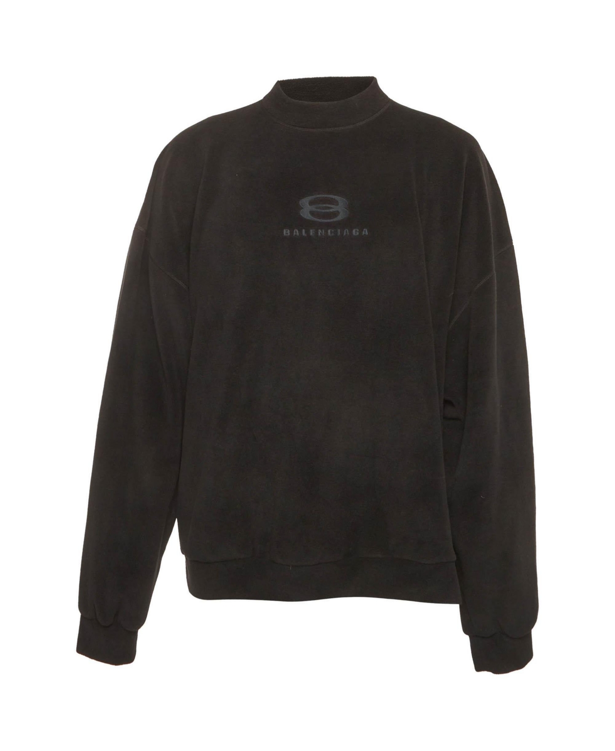 Click here for Pre-Owned Balenciaga Mens Logo Embroidered Fleece... prices