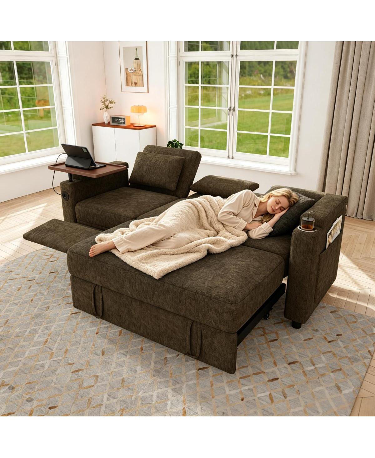 Click here for Streamdale Furniture 83 3-in-1 Foldable Sofa Bed w... prices