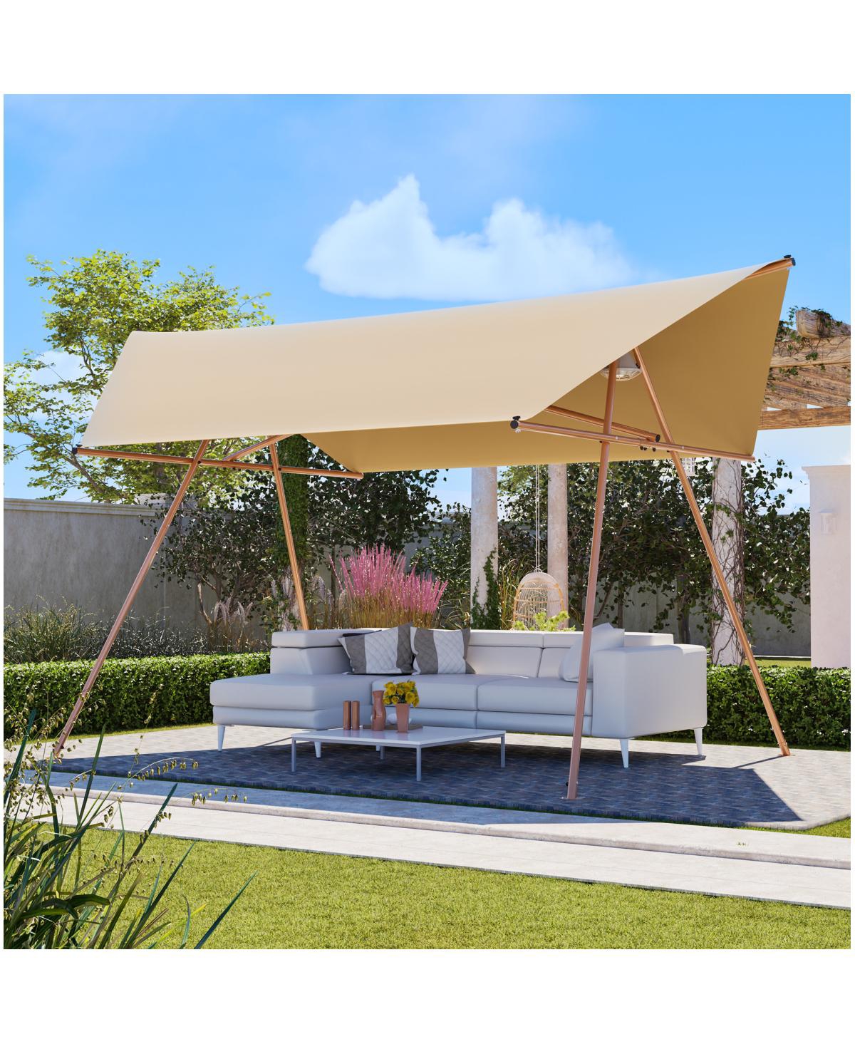 Click here for Streamdale Furniture Hexagonal Shade Sail Canopy... prices