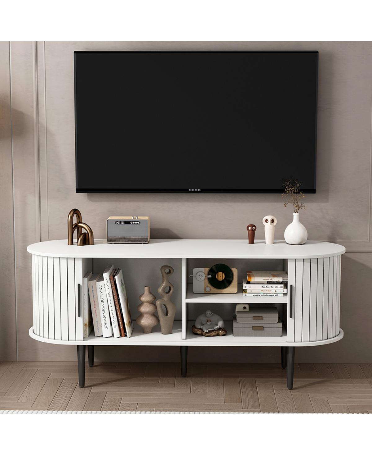 Click here for Streamdale Furniture 47 Modern Tv Console with Sto... prices