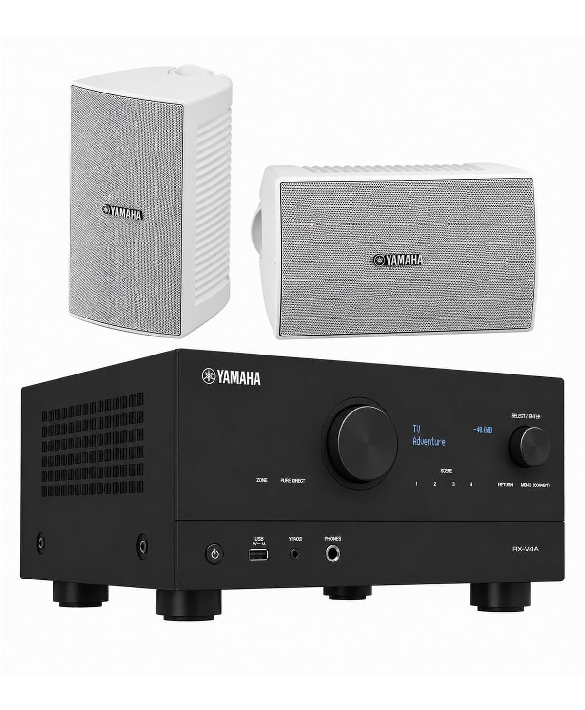 Click here for Yamaha Rx-V4A 5.2-Channel 80W Works with Alexa Av... prices