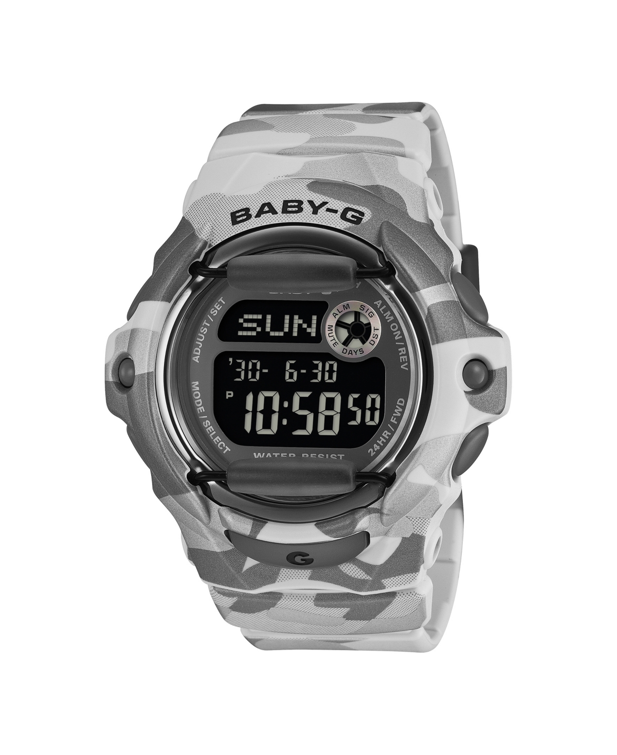 Click here for G-Shock Baby-g Womens Digital Gray Resin Digital W... prices