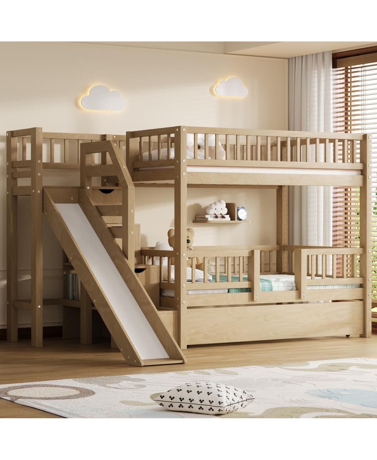 Click here for Streamdale Furniture Twin over Twin Bunk Bed with... prices