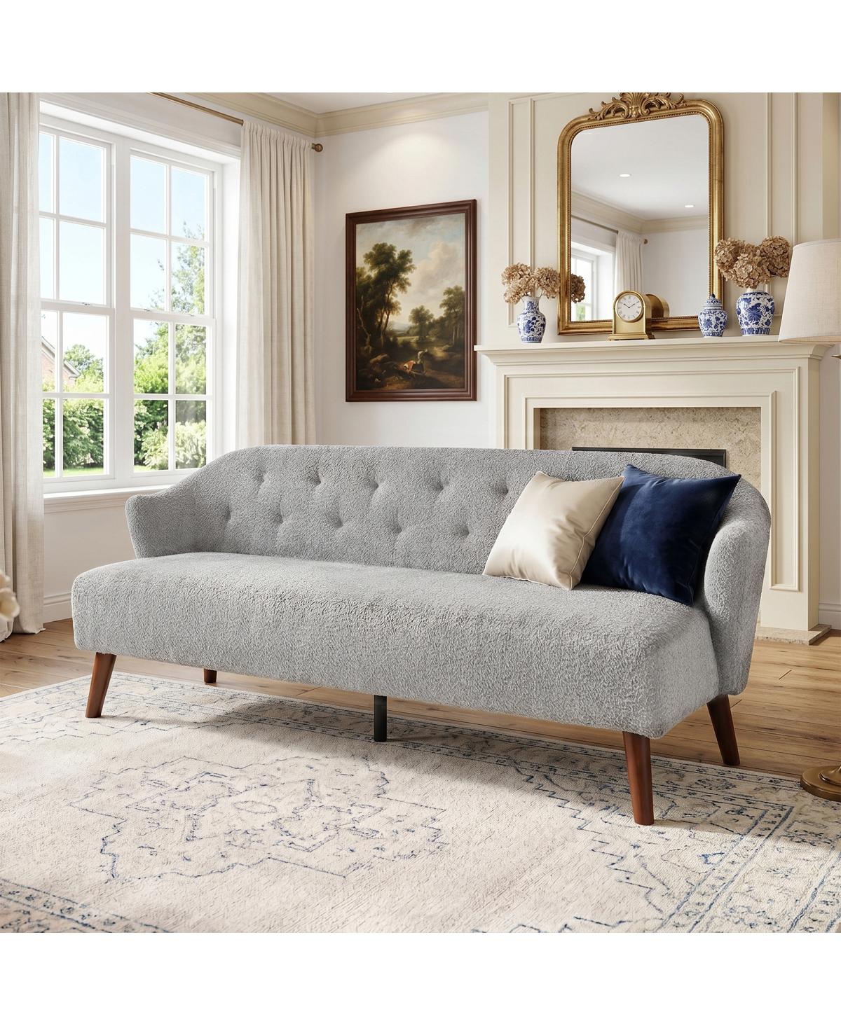 Click here for Streamdale Furniture Modern 73.6 Tufted 3-Seater U... prices