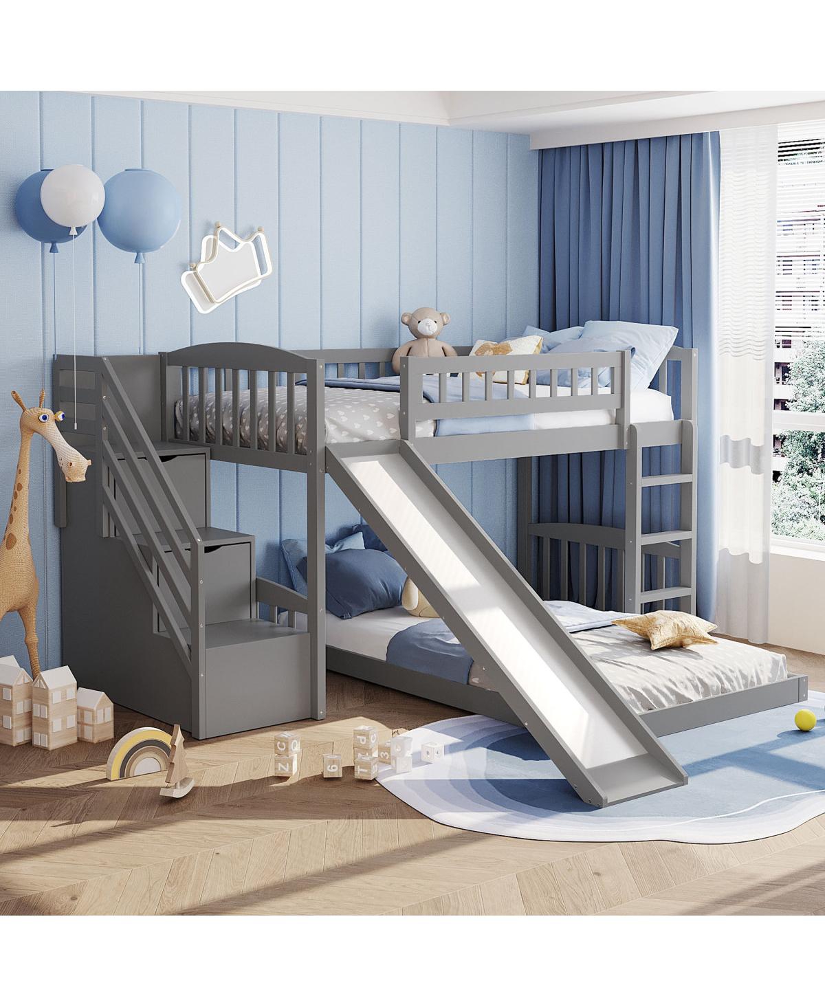 Click here for Streamdale Furniture Twin over Twin Bunk Bed with... prices