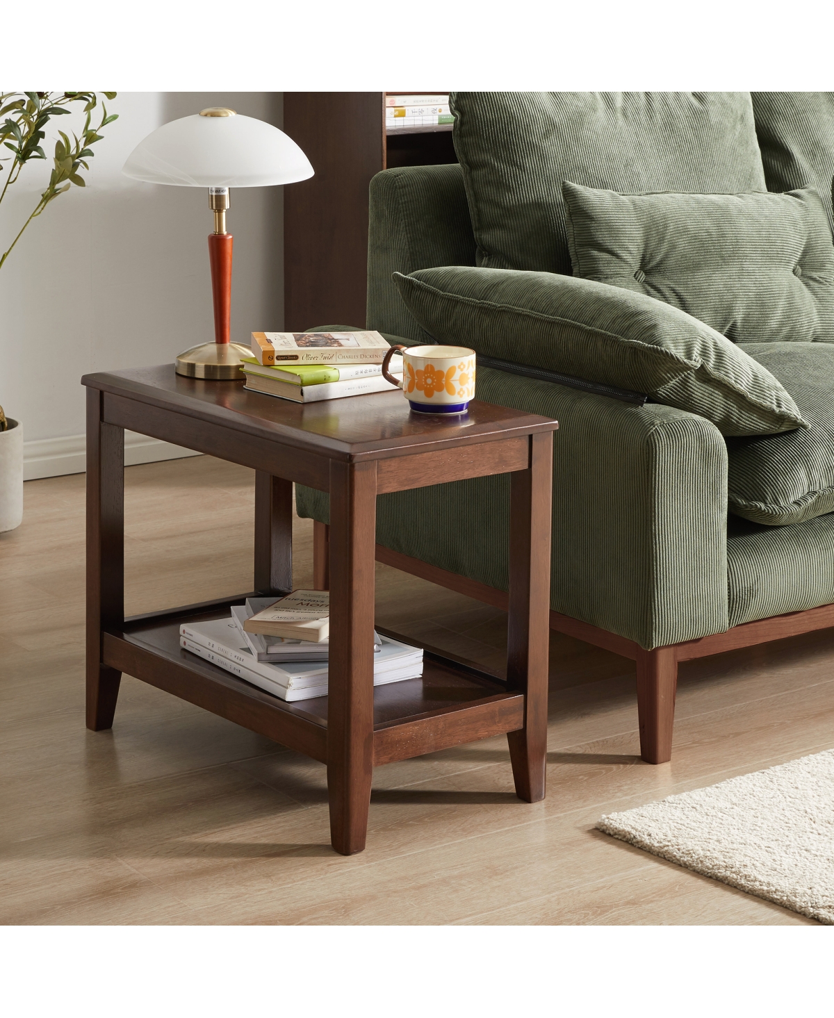 Click here for Streamdale Furniture Rustic Solid Wood 2-Tier Side... prices