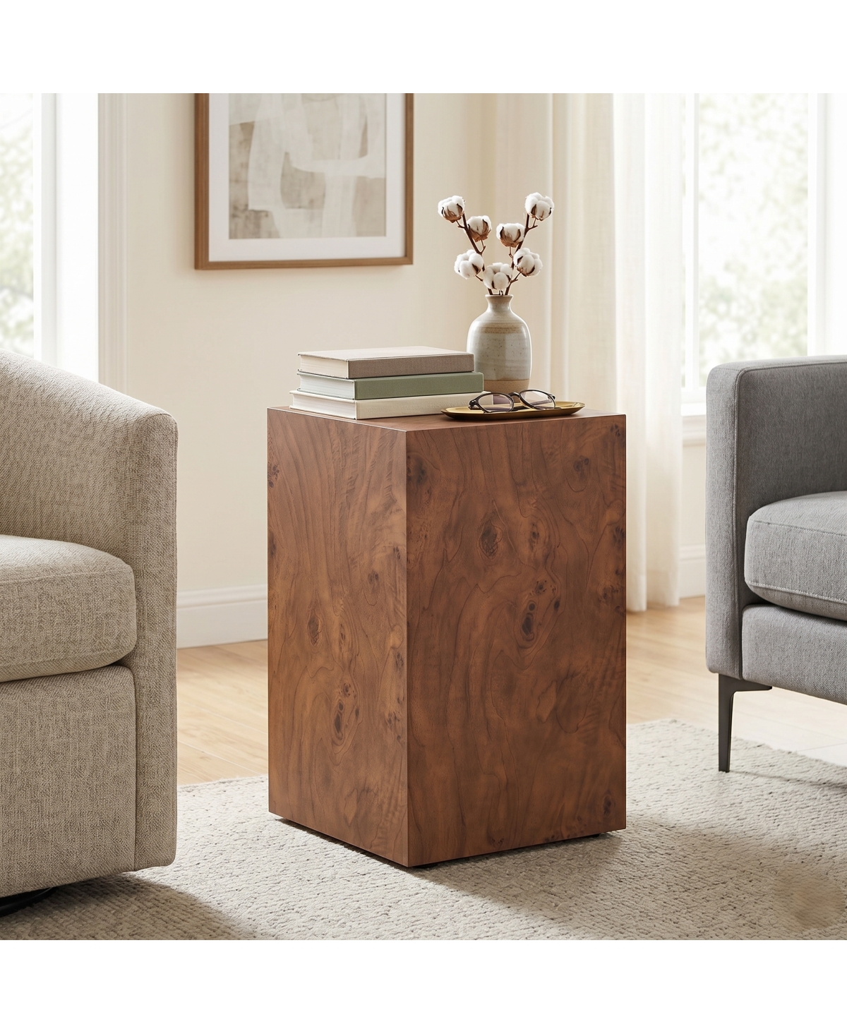 Click here for Streamdale Furniture Premium Burl Walnut Veneer Ad... prices