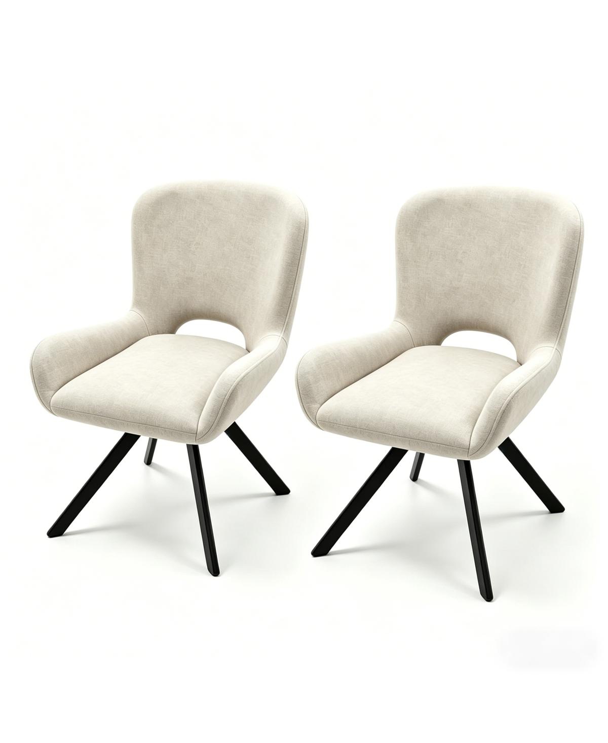 Click here for Streamdale Furniture Set of 2 Modern Beige Fabric... prices