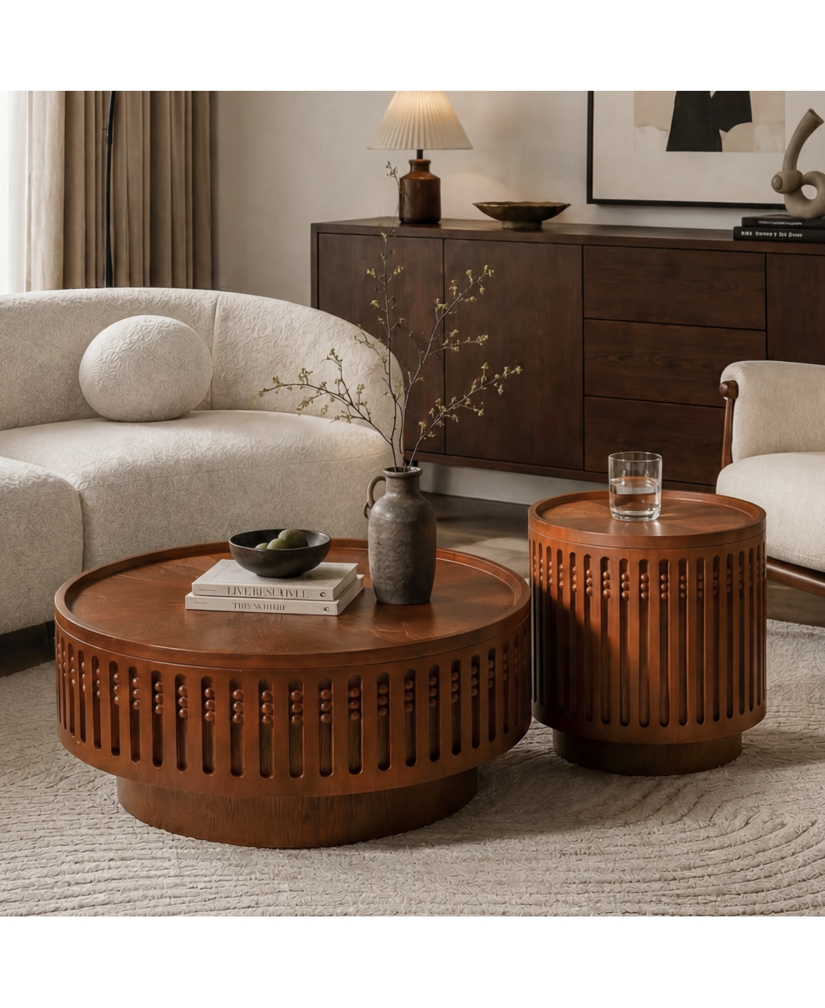 Click here for Streamdale Furniture 2-Piece Lattice Design Coffee... prices