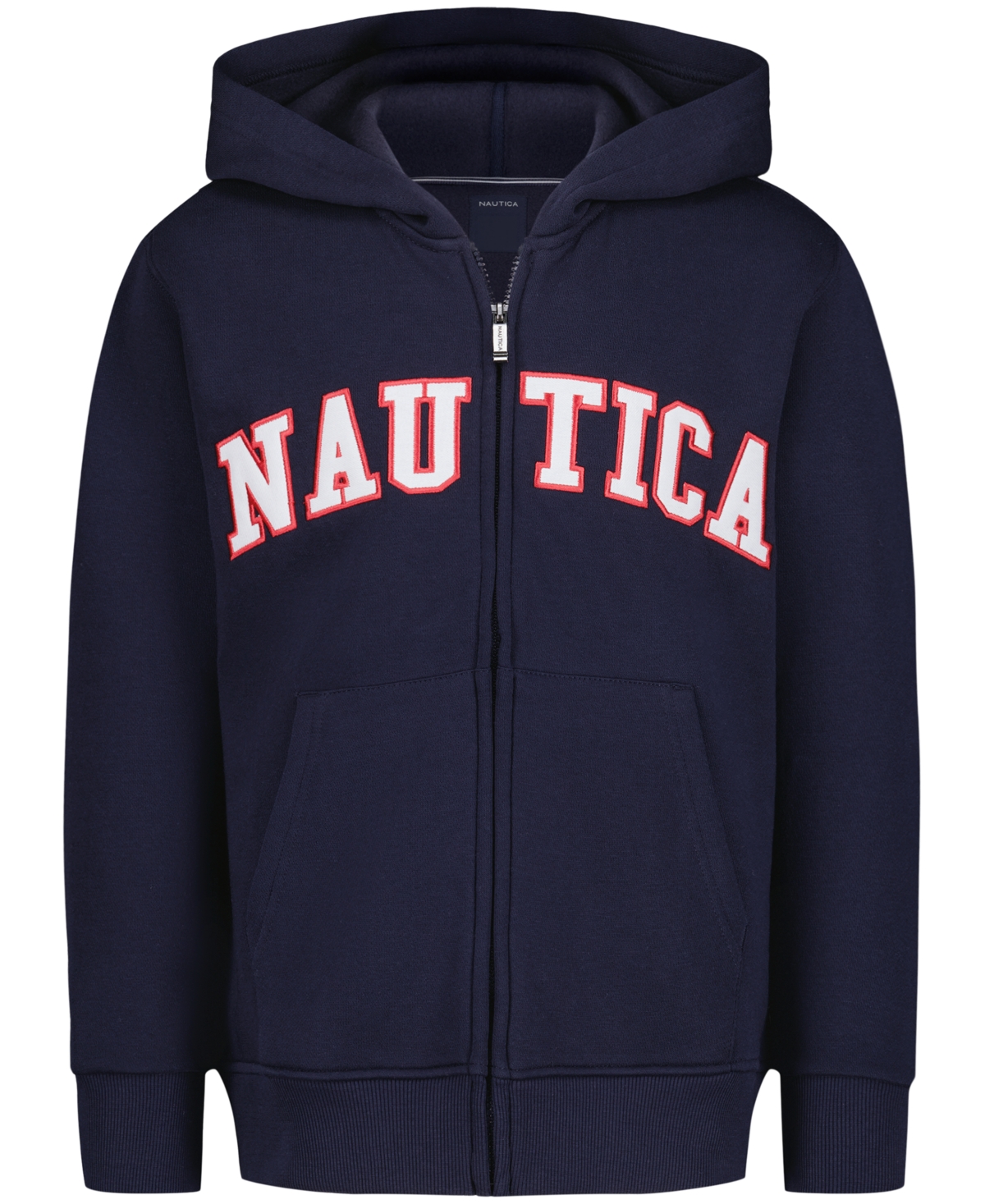 Click here for Nautica Boys 8-20 Applique Logo Full-Zip Hoodie -... prices