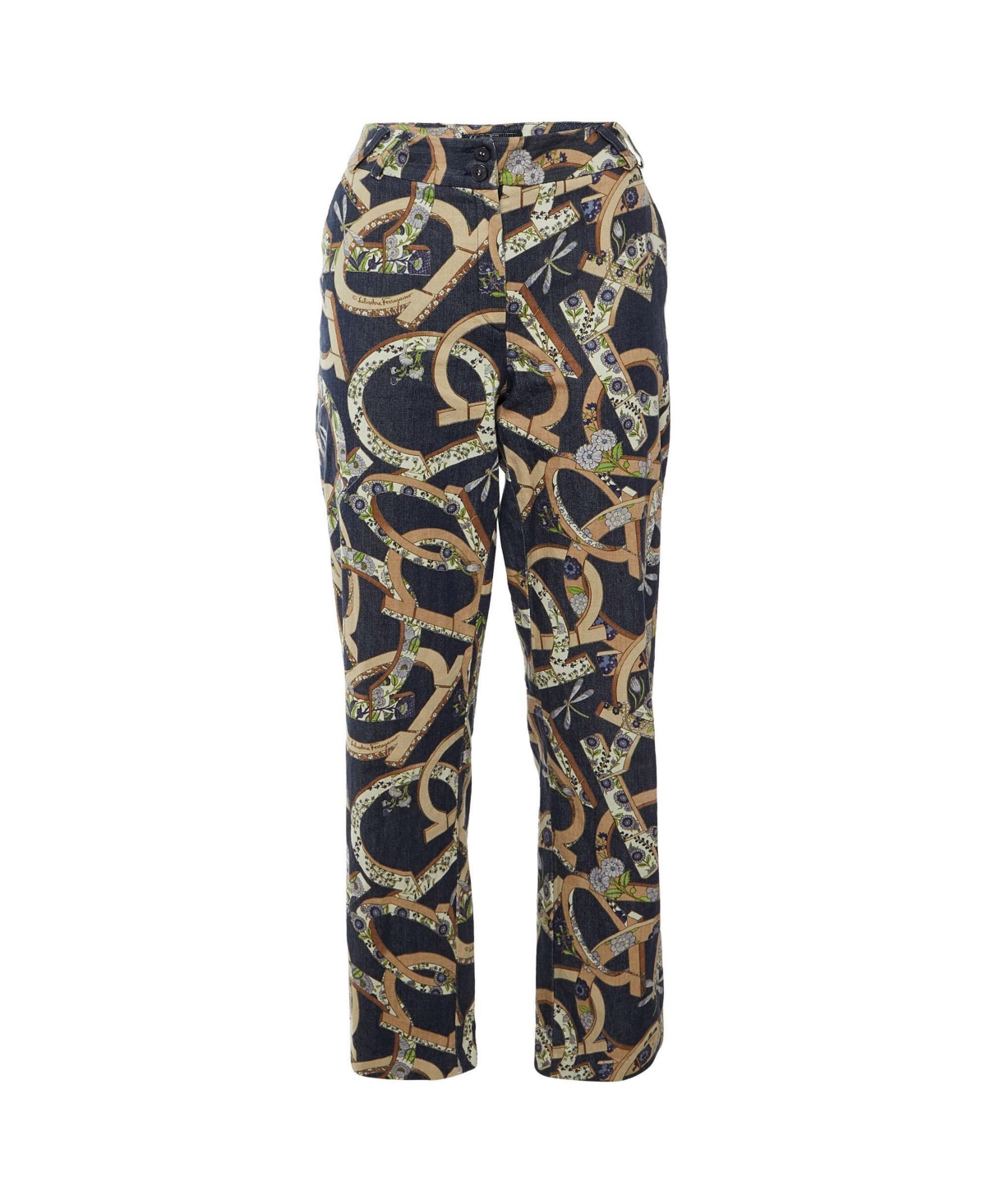Click here for Pre-Owned Salvatore Ferragamo Womens Floral Gancin... prices