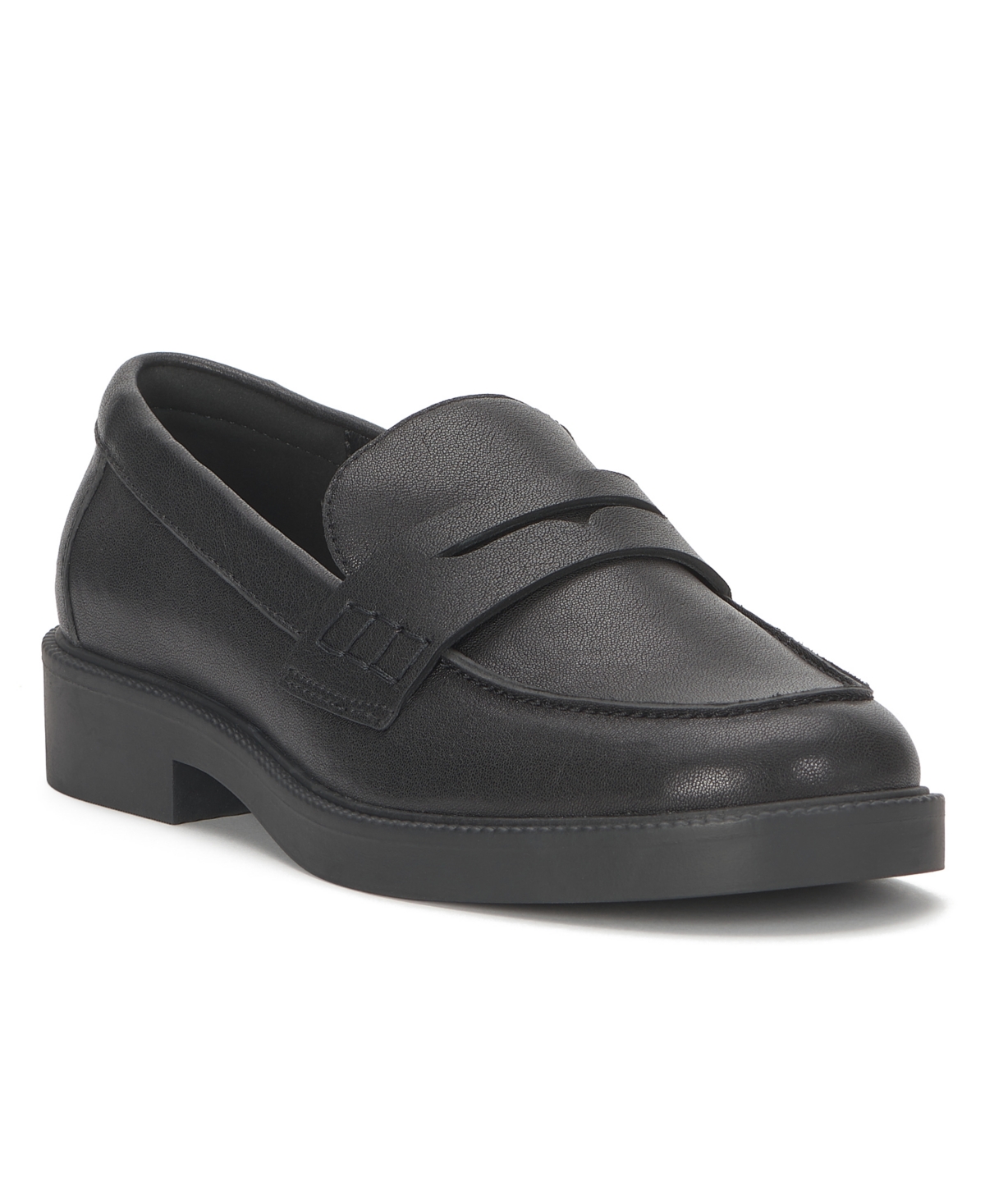 Click here for Lucky Brand Womens Round Toe Slip-On Loafers - Bla... prices