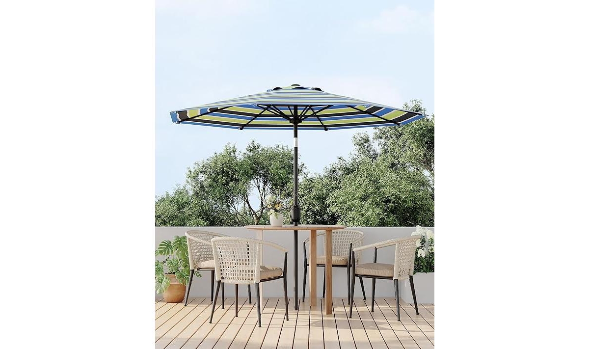 Click here for homfan 9 Feet Patio Umbrella  Outdoor Market Umbre... prices