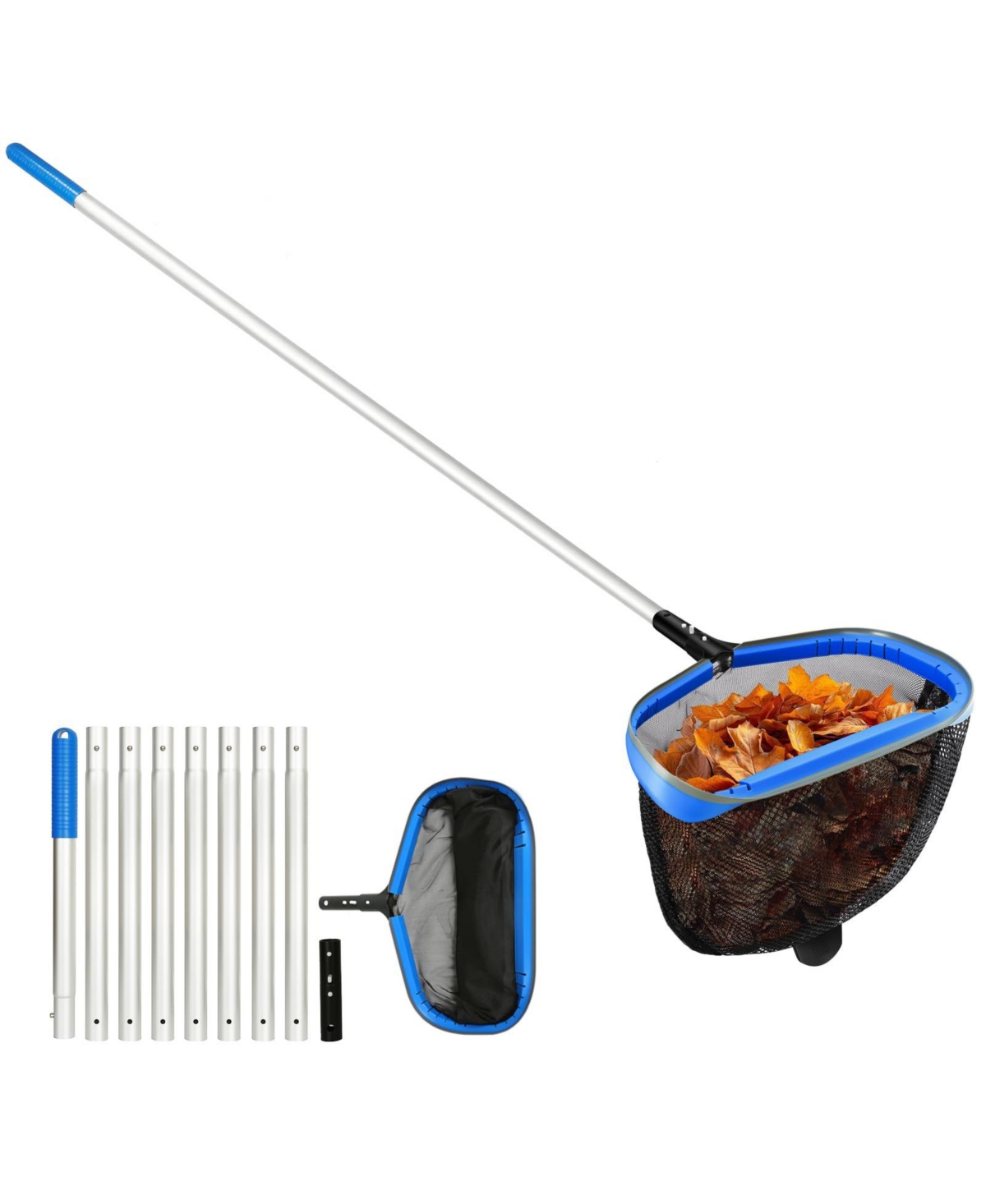 Click here for Xdovet Pool Skimmer Net Pole Adjustable Aluminum L... prices