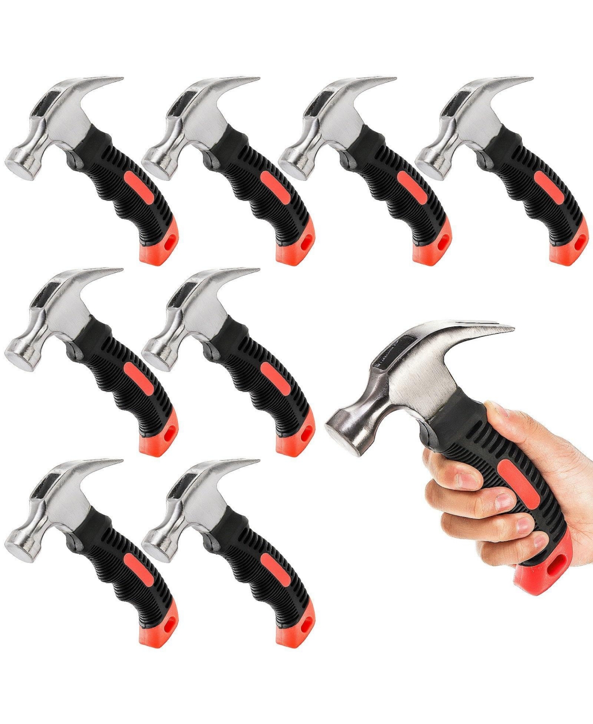 Click here for Xdovet Mini Claw Hammer Soft Rubber Stubby Camping... prices