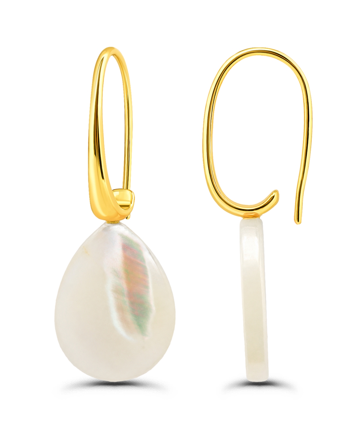 Click here for Macys Genuine Howlite Chrysocolla Teardrop Shape D... prices