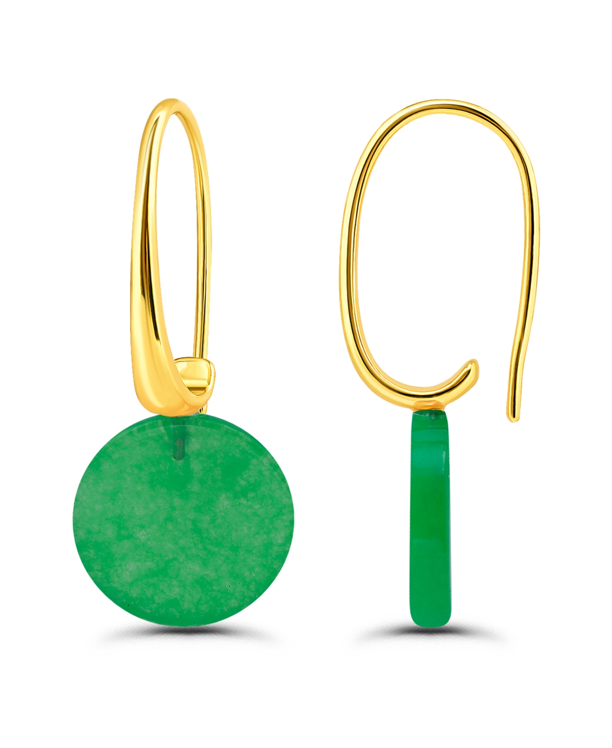 Click here for Macys Genuine Howlite Chrysocolla Tear Drop on Har... prices