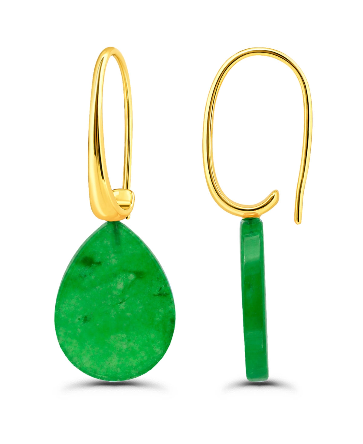 Click here for Macys Genuine Howlite Chrysocolla Teardrop Shape D... prices