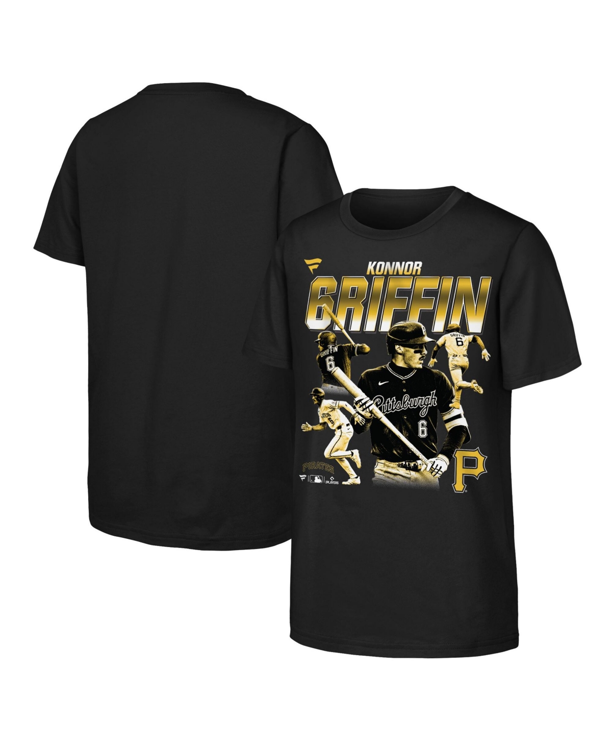 Click here for Fanatics Big Boys and Girls Konnor Griffin Black P... prices