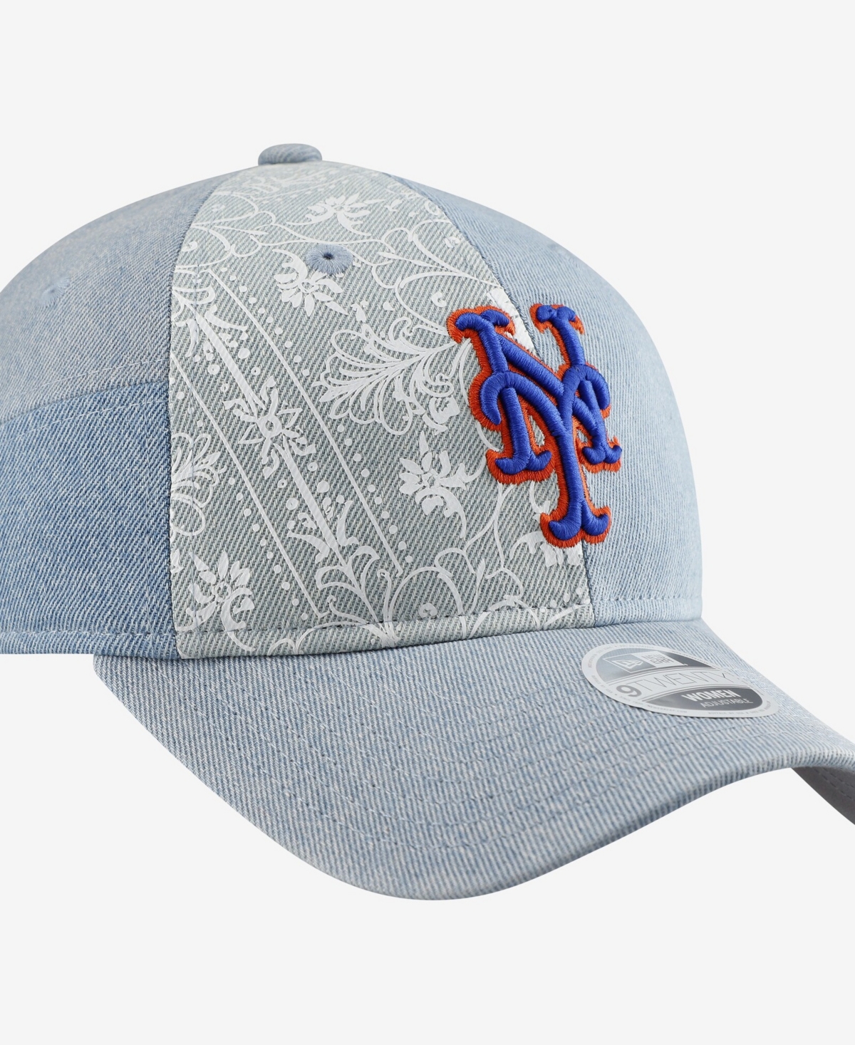 Click here for New Era Womens New York Mets Denim Patchwork 9TWEN... prices