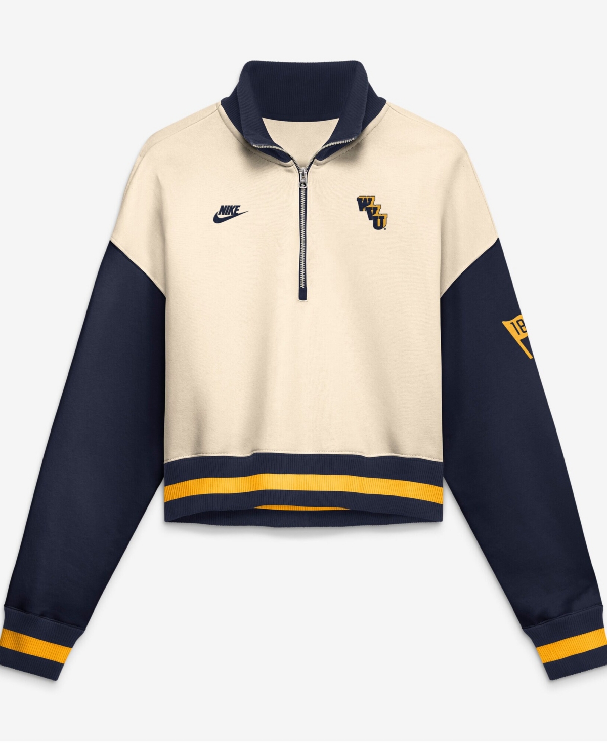 Click here for Nike Womens Natural  Navy West Virginia Mountainee... prices