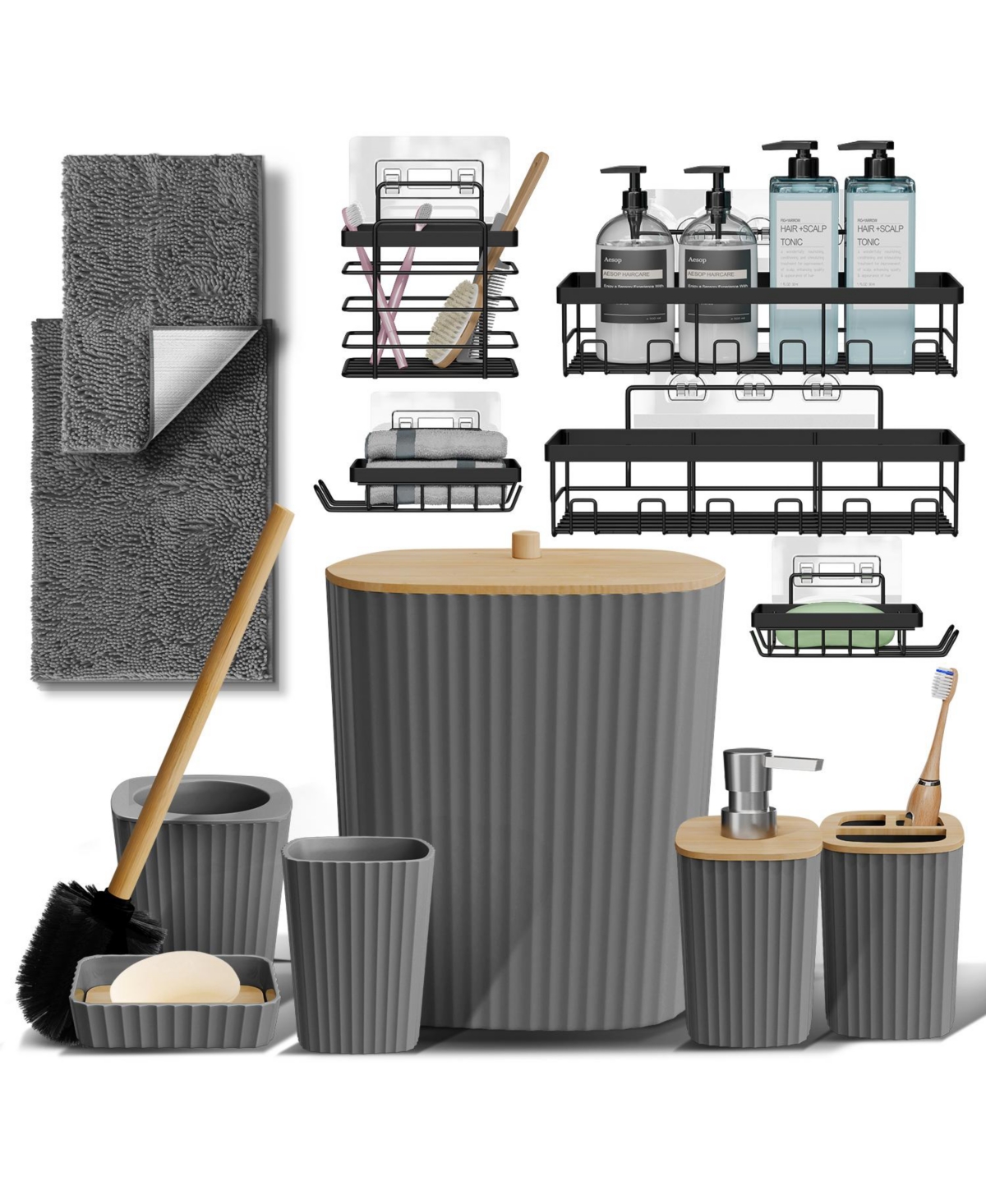 Click here for Clara Clark Modern Complete Bathroom Decor and Acc... prices