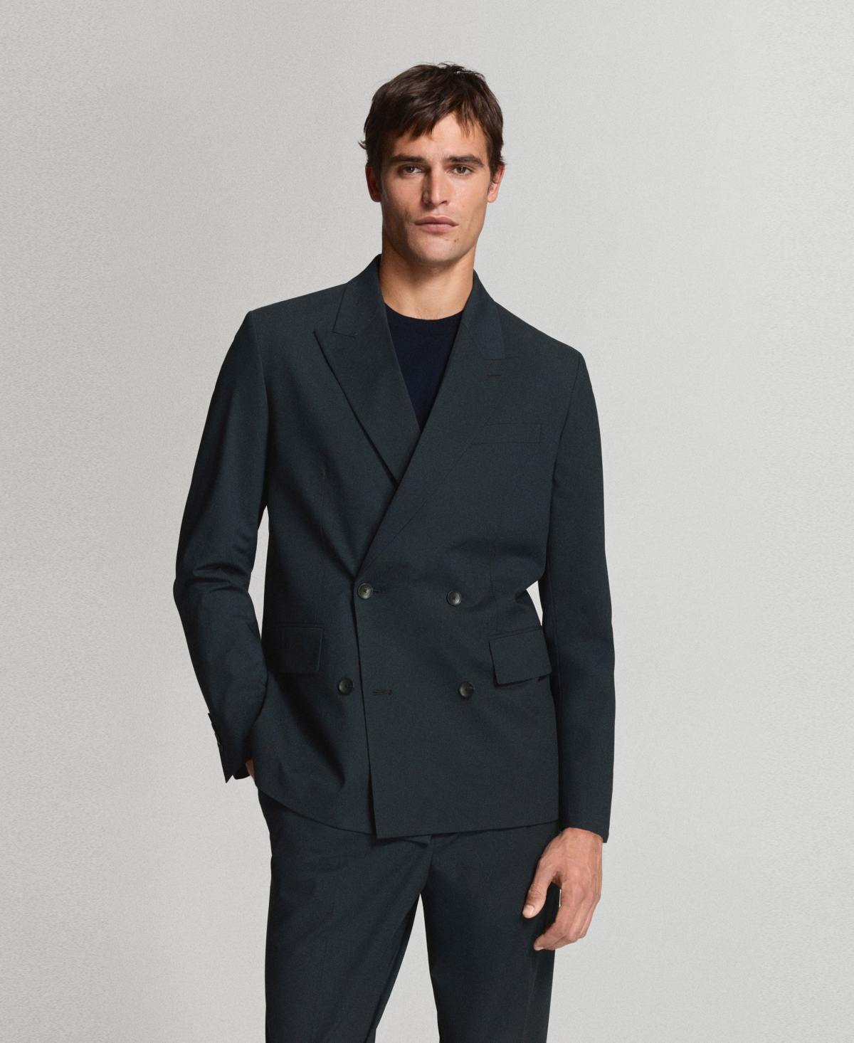 Click here for Mango Mens Boston Regular-Fit Double-Breasted Suit... prices