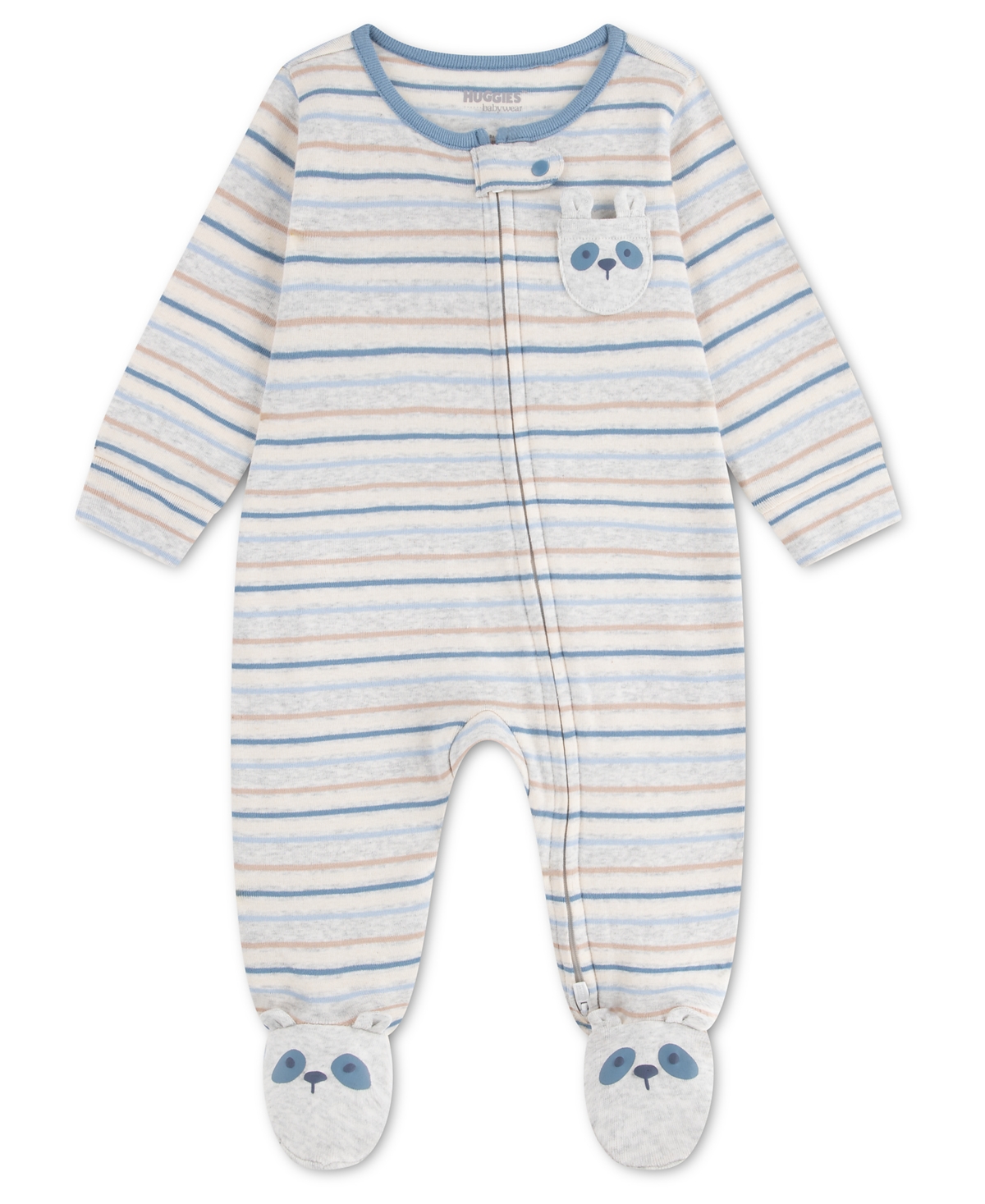 Click here for Huggies Baby Boys Babywear Long-Sleeve Footed Cove... prices