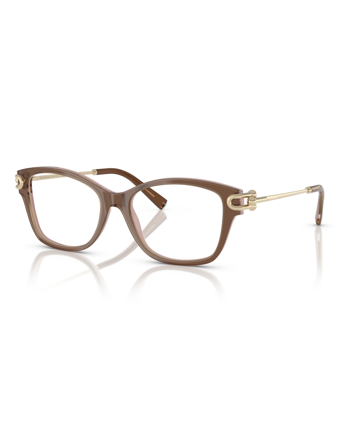 Click here for Tiffany & Co. Womens Eyeglasses  TF2266 - Brown Tr... prices