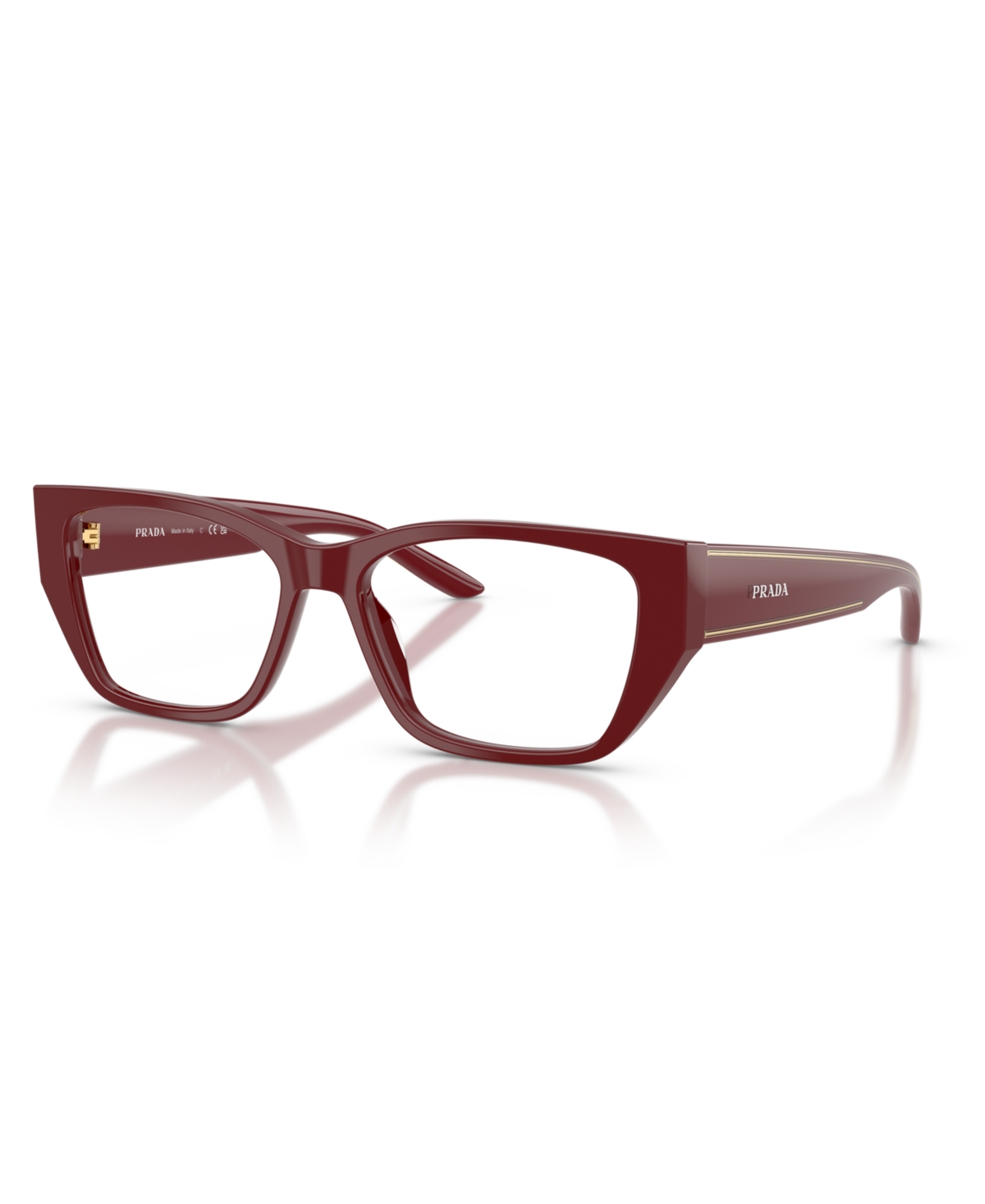 Click here for Prada Womens Eyeglasses  Pr D20V - Marsala prices