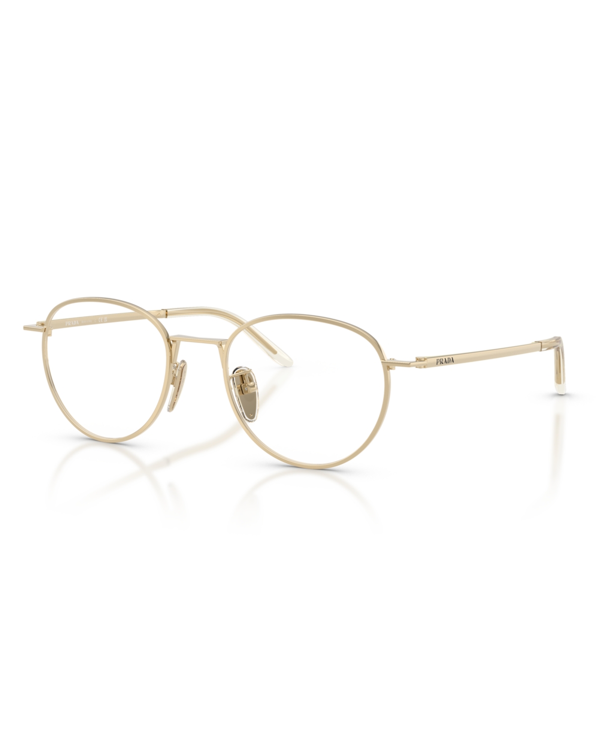Click here for Prada Womens Eyeglasses  Pr D57VD - Pale Gold prices