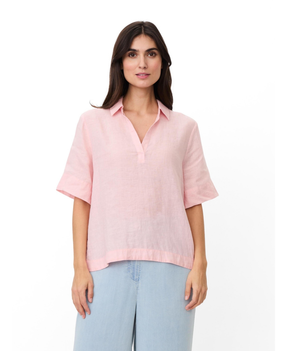 Click here for Masai Copenhagen Womens Mabrevia Relaxed Linen Col... prices