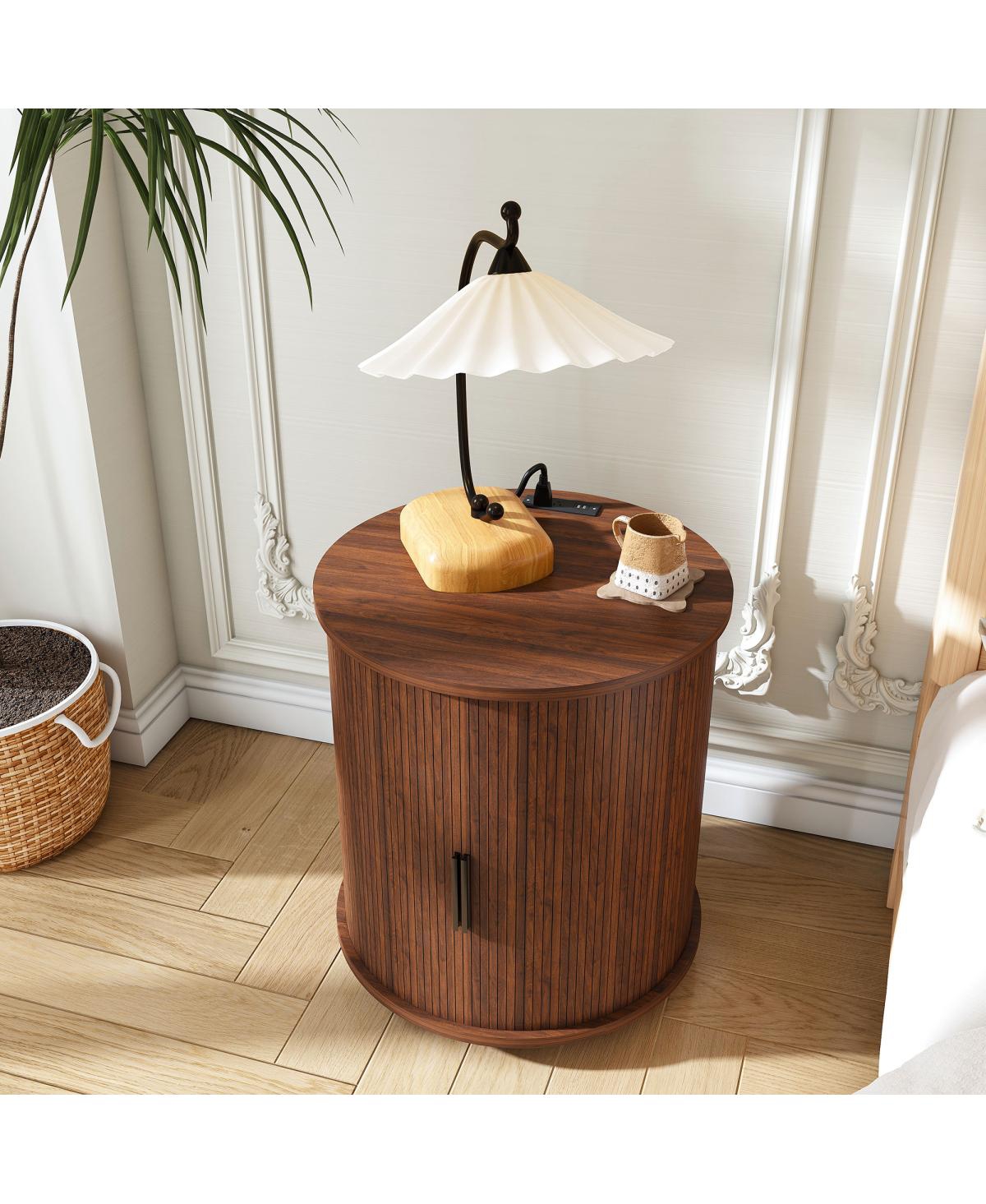 Click here for Streamdale Furniture Mid Century Modern Cylinder E... prices