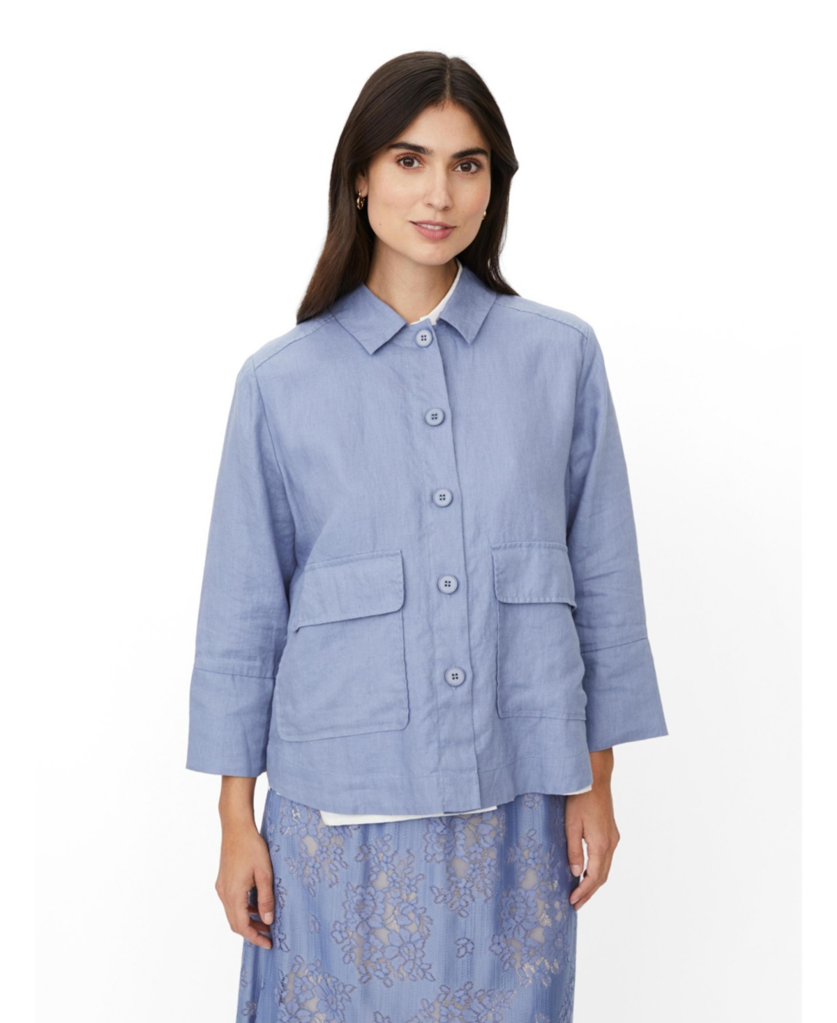 Click here for Masai Copenhagen Womens MaJurelle Linen Overshirt... prices